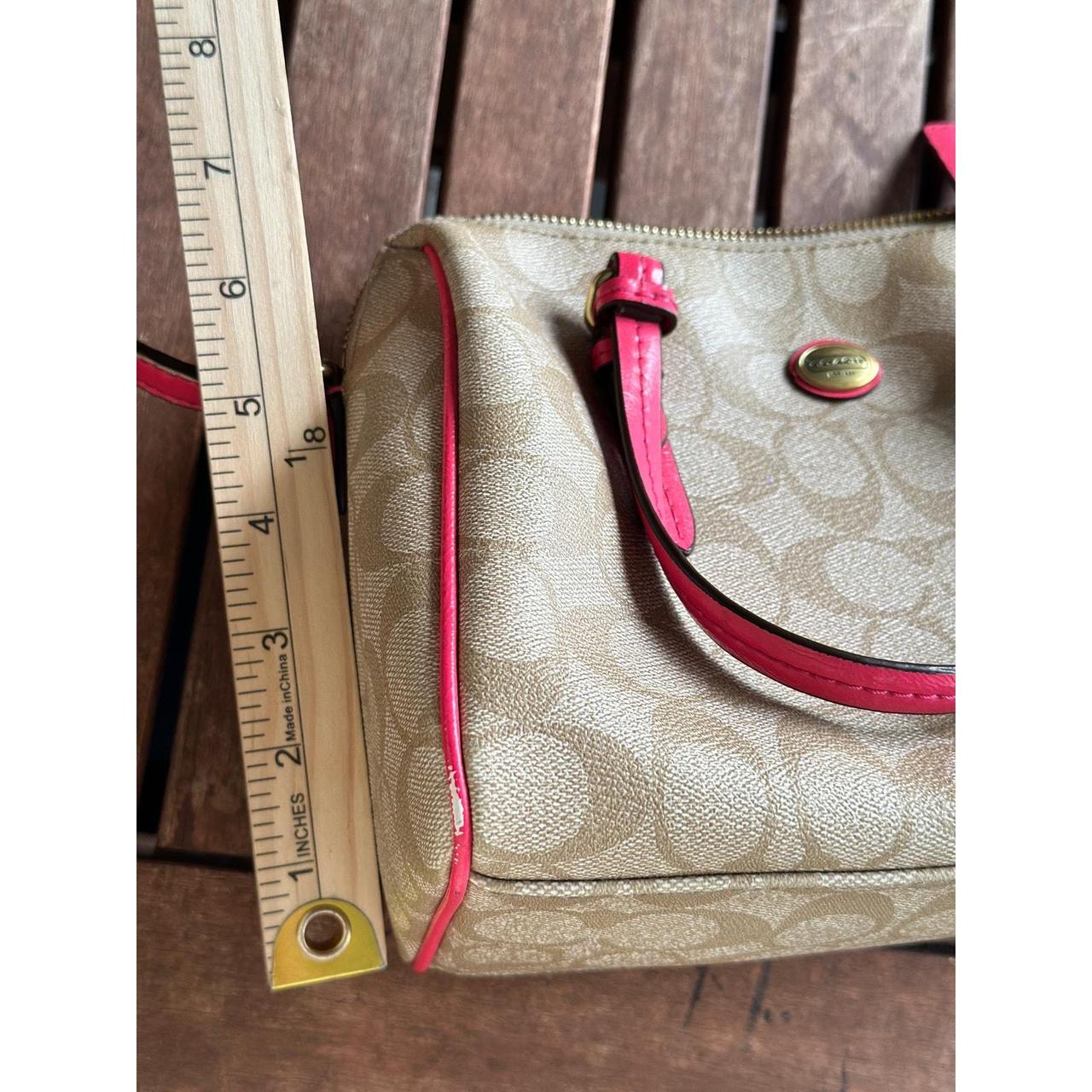 Coach Peyton Signature Bennett Mini Satchel Handbag... | Depop