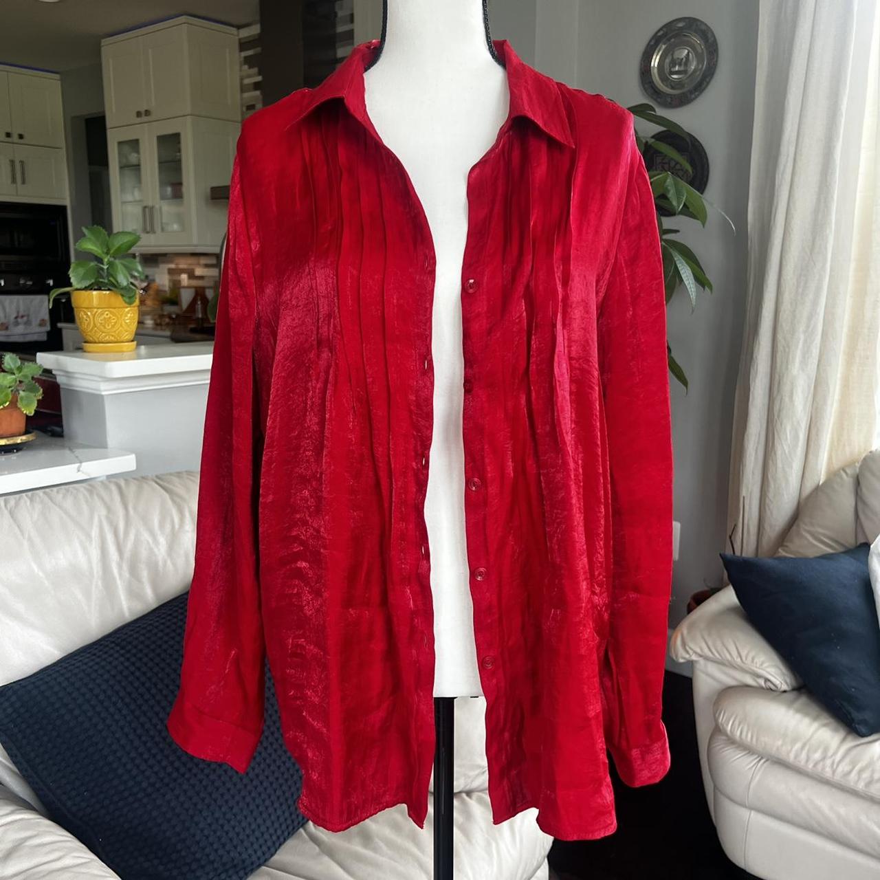 White Stag Women's Red Shirt | Depop