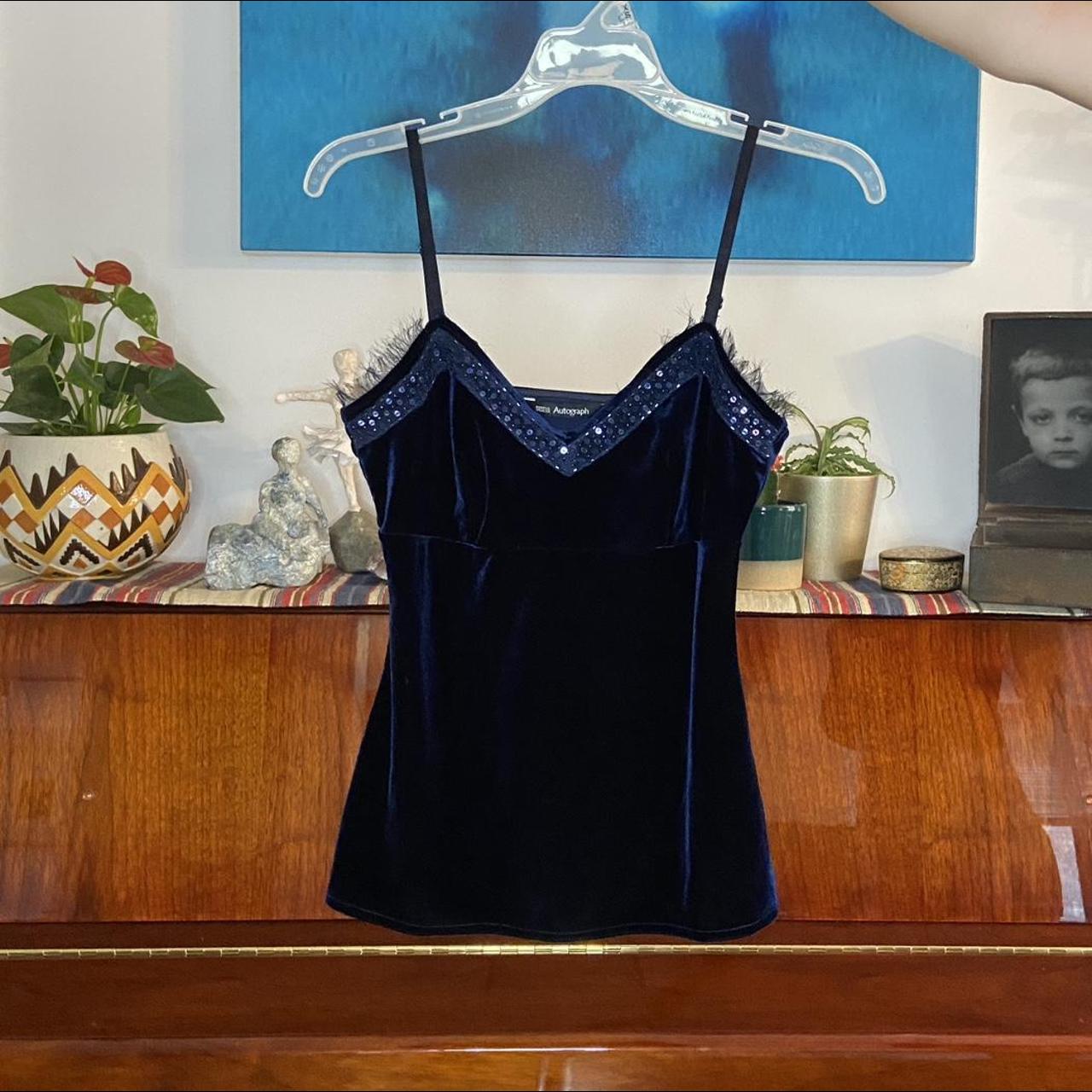 The most STUNNING vintage velvet top! This beautiful... - Depop