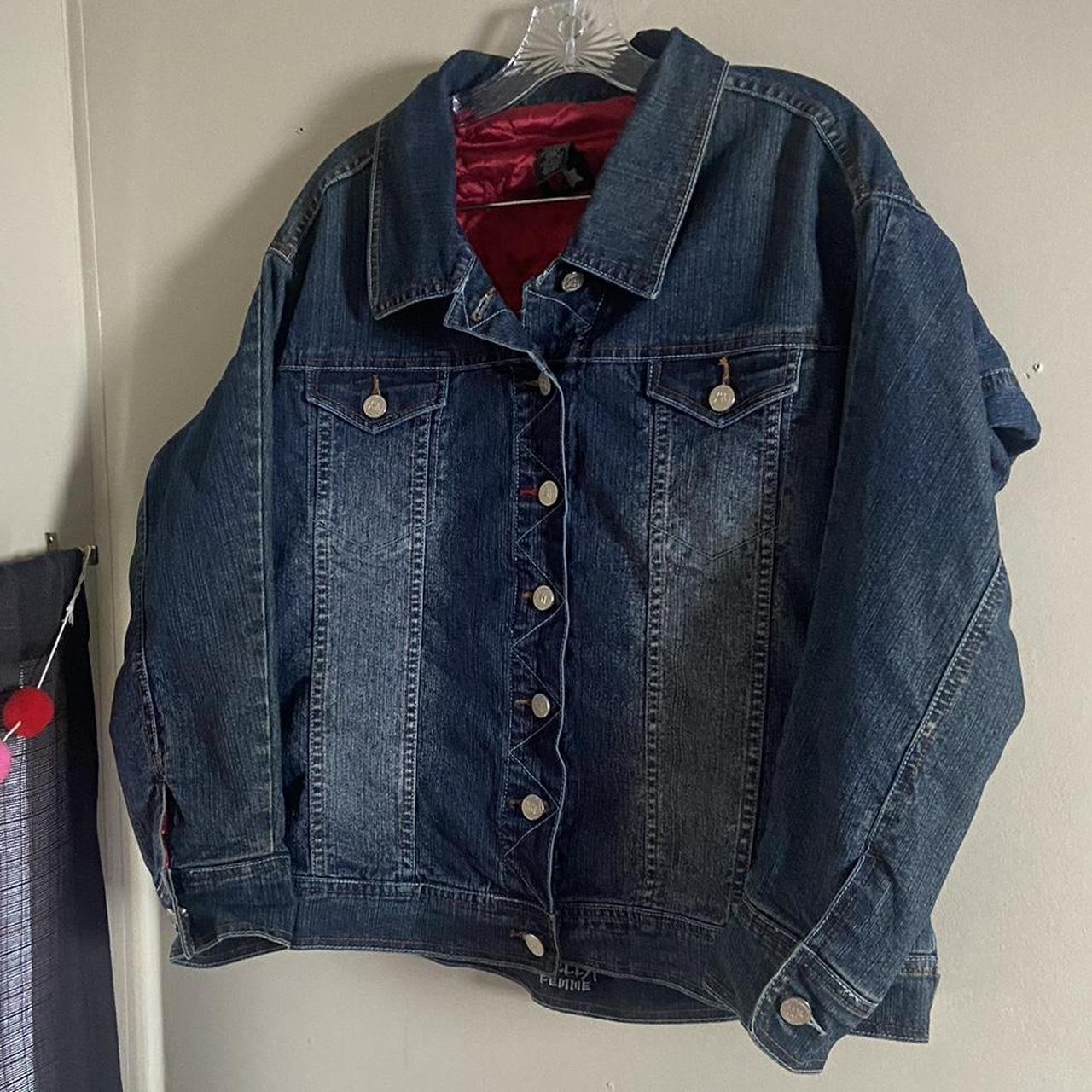 Mecca Y2K jacket I call this one the “Phoenix Rises” - Depop