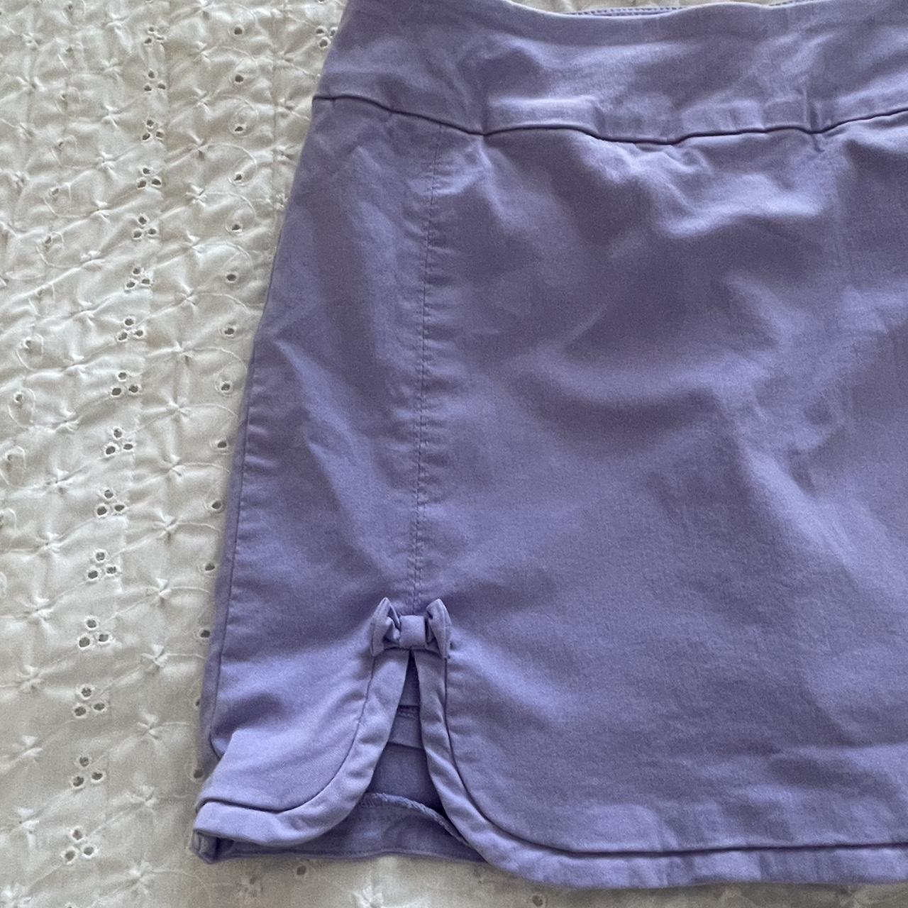 Super cute lavender skort. Size US 4- the most... - Depop