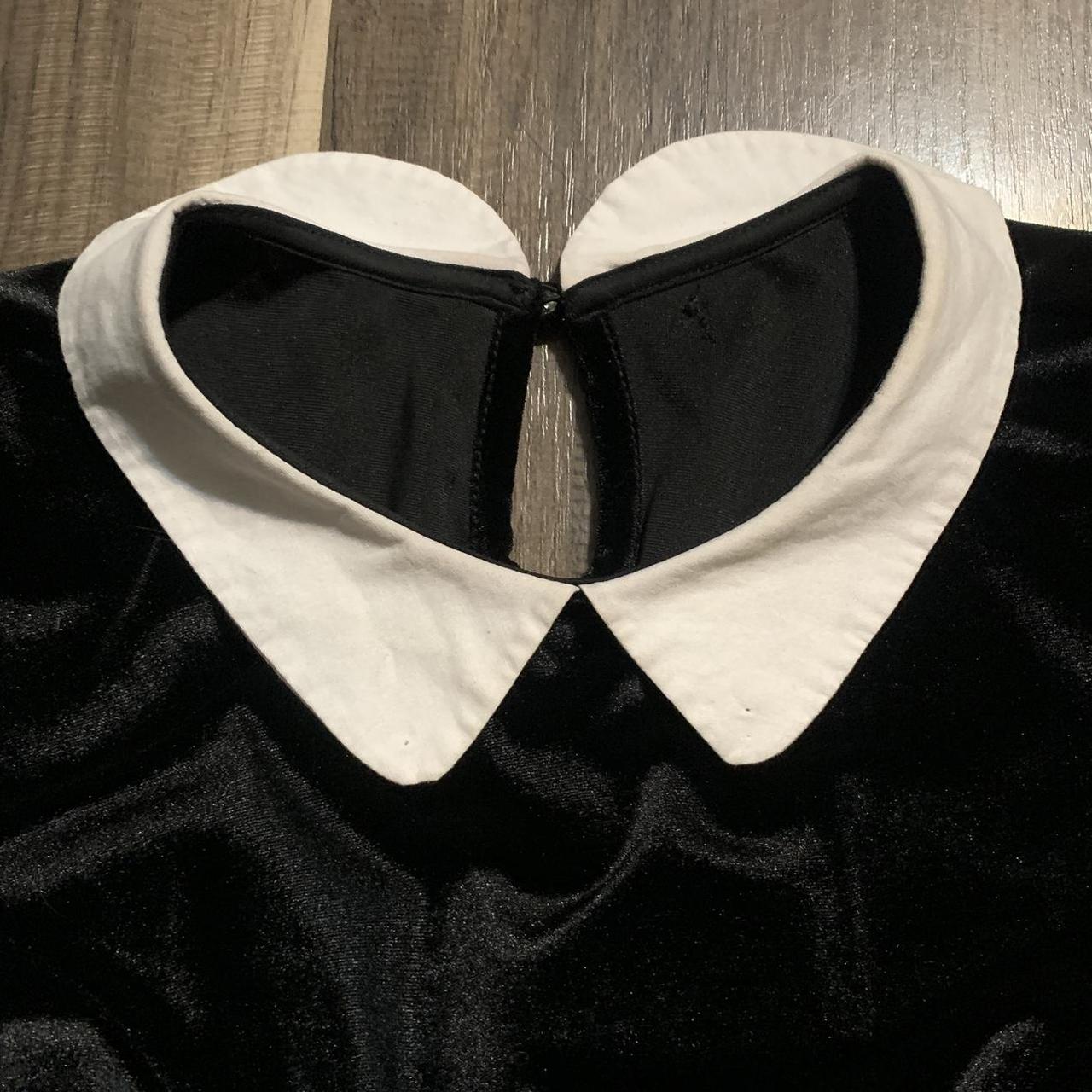 Wednesday style dress. Brand unknown. Lightly used ,... - Depop