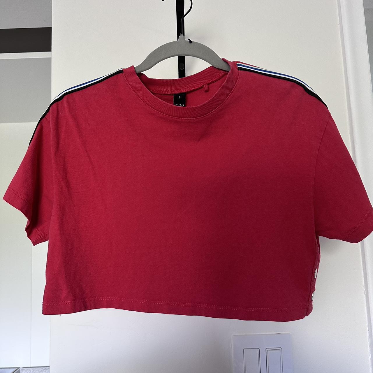 Small red crop top from Factorie. - flattering and... - Depop