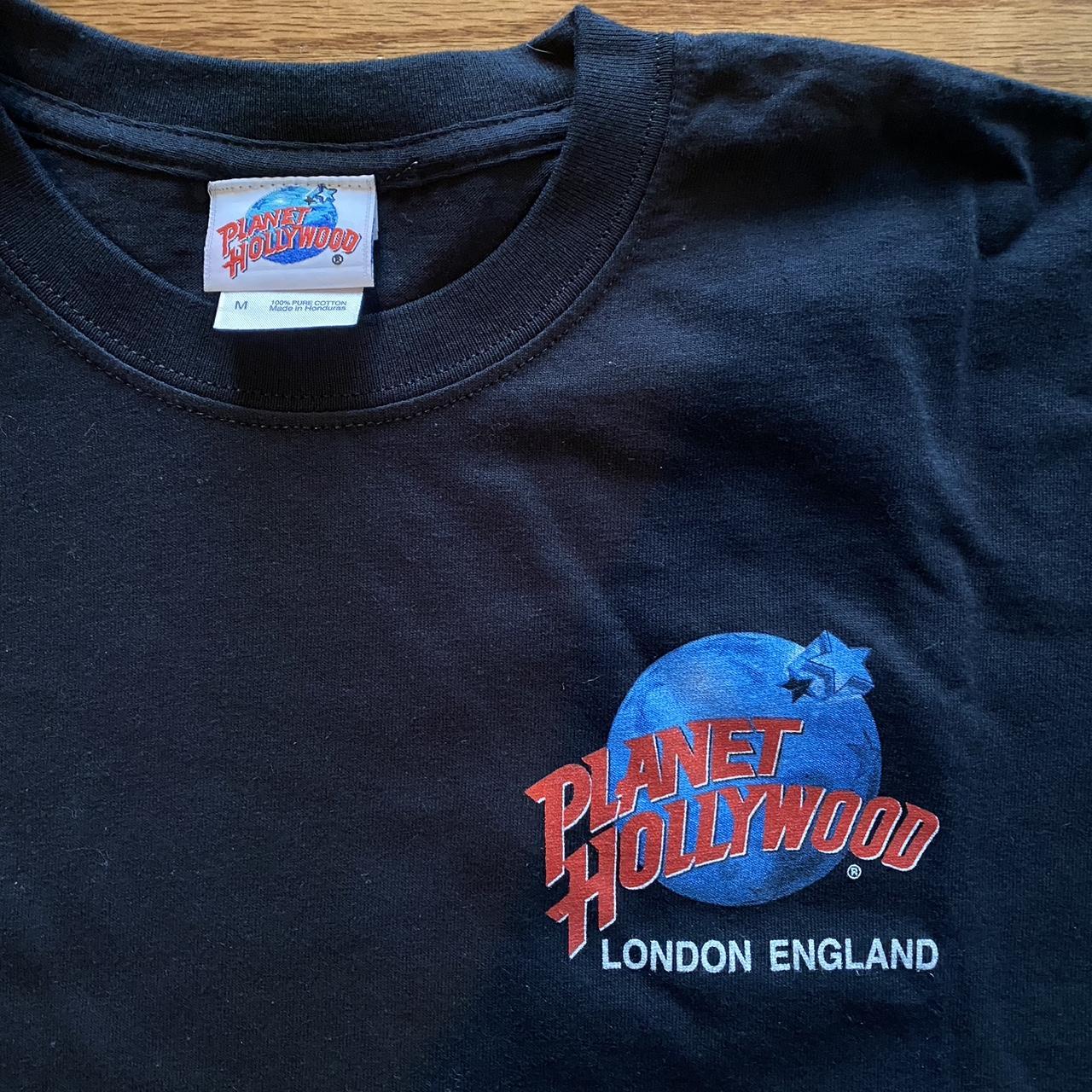90s Planet Hollywood London England Tee Size Medium... - Depop