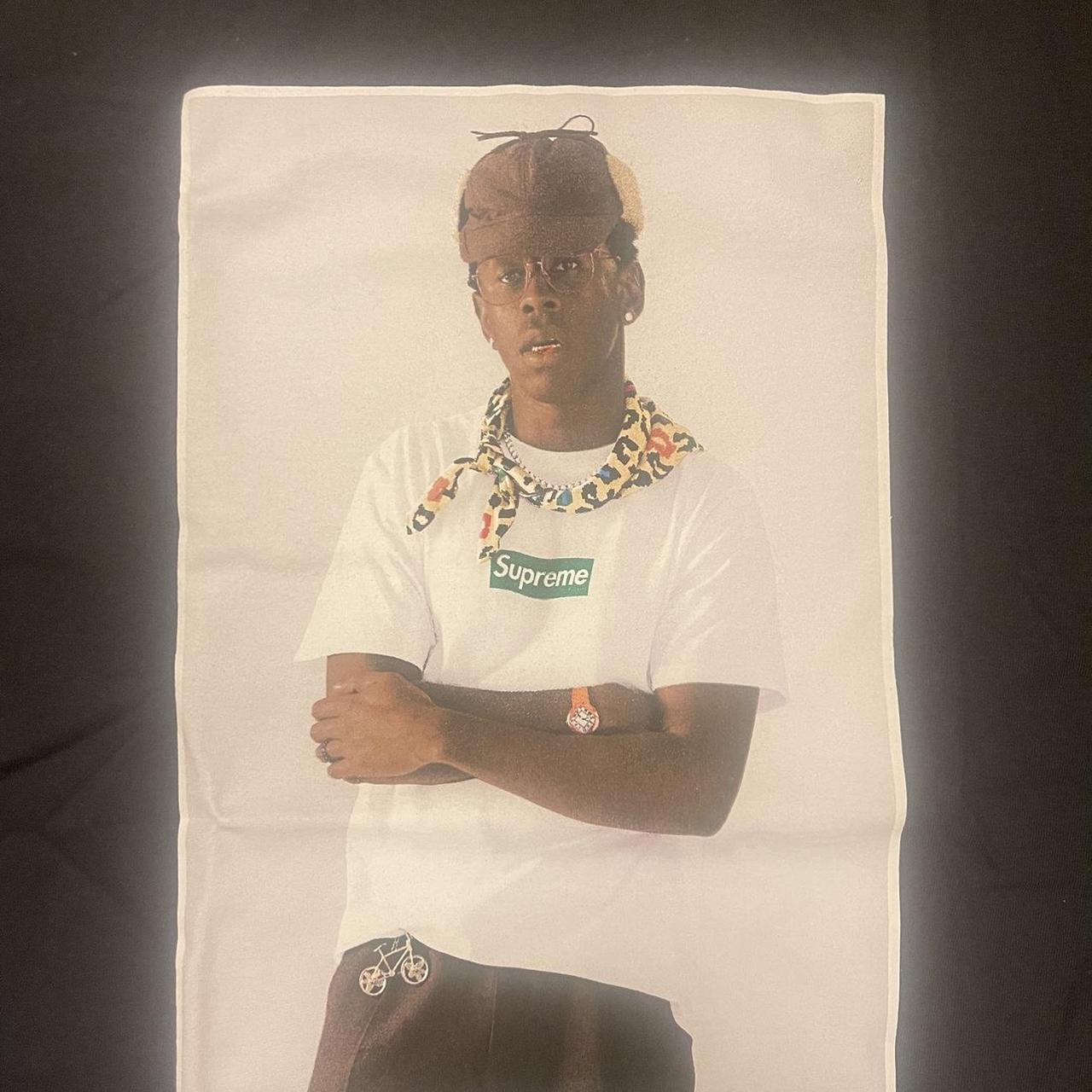 Supreme x Tyler the Creator Photo Tee Black Size L... - Depop