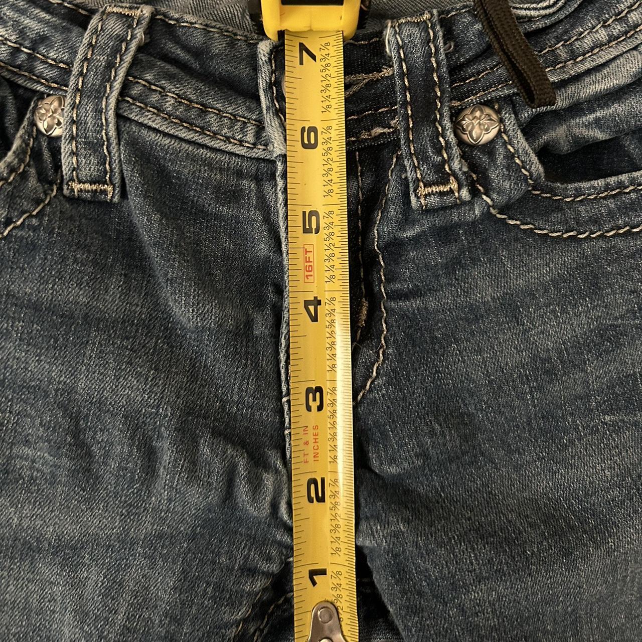 Miss Me Jeans!! low rise GIRLS size 10 inseam: 26... | Depop