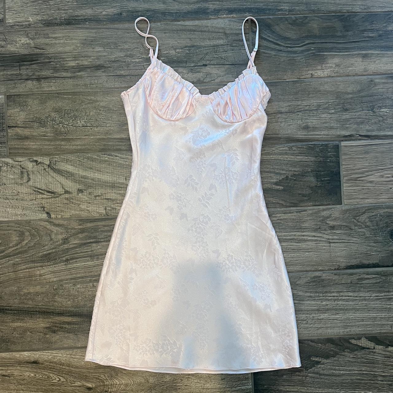 PacSun Women's Pink Dress | Depop