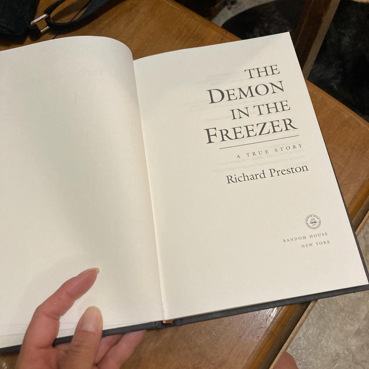 The demon in the freezer’ book Dm w any questions... - Depop