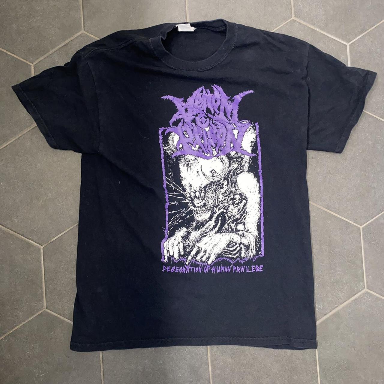 Venom prison shirt size medium no stains #metal... - Depop