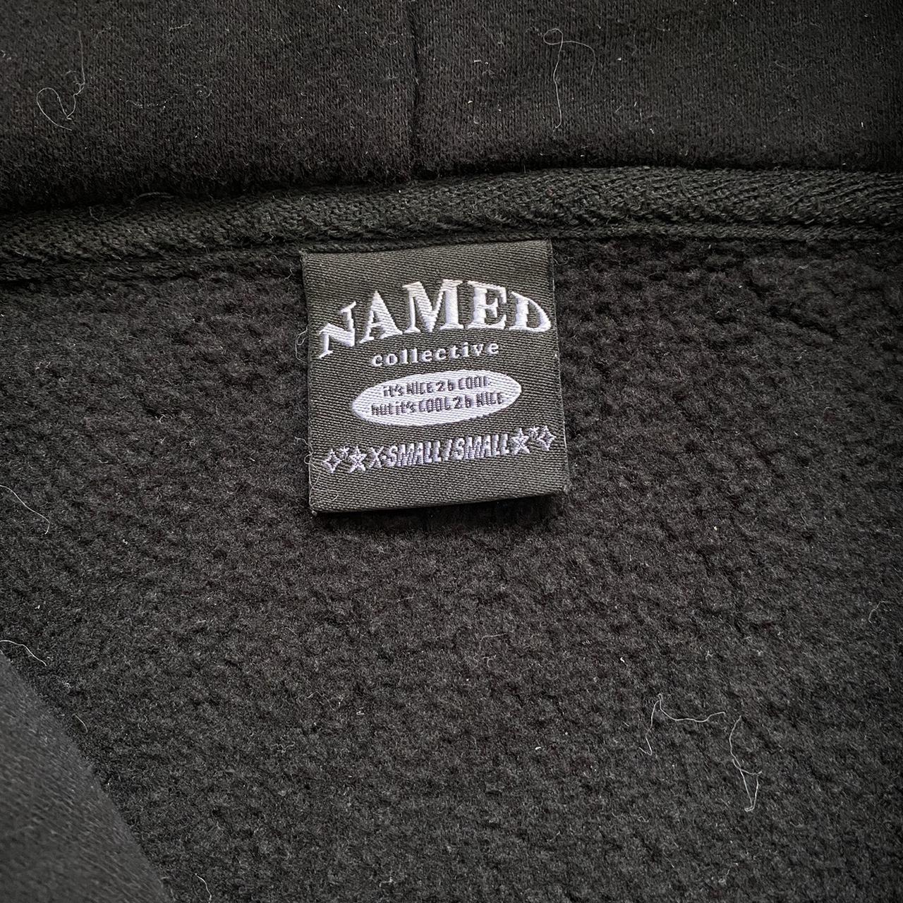 Named Collective Women's Black and Red Jacket | Depop