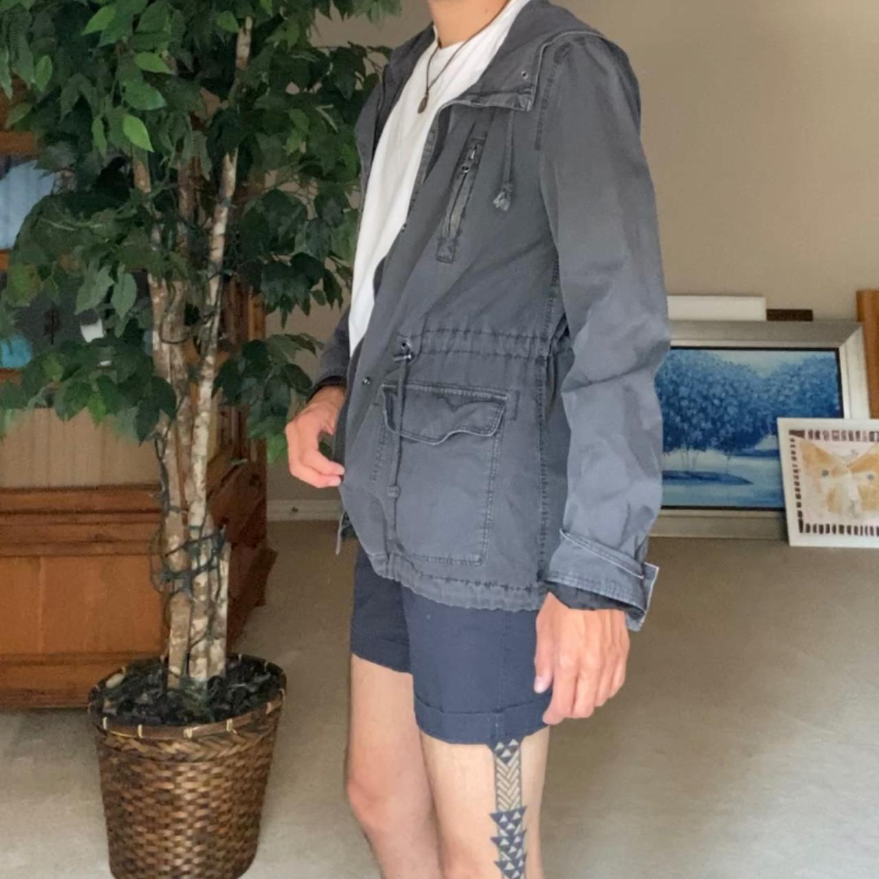 H&M Women's Grey Jacket | Depop