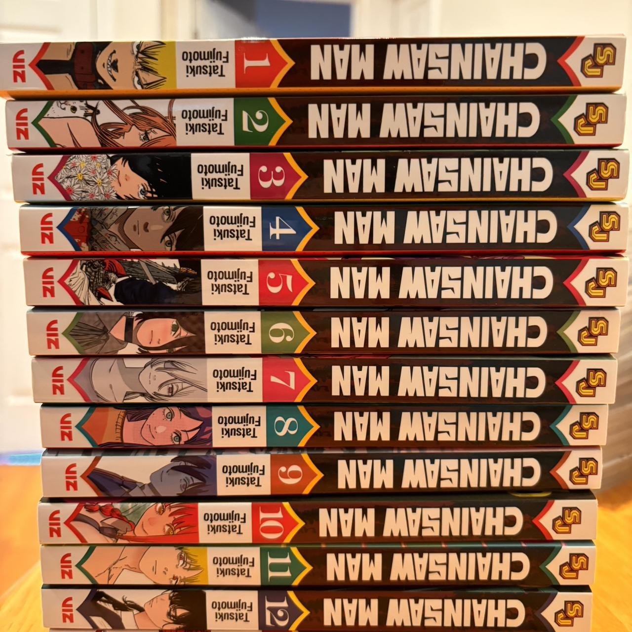 Chainsaw Man Volumes 1-14 Manga Set brand new, can... - Depop
