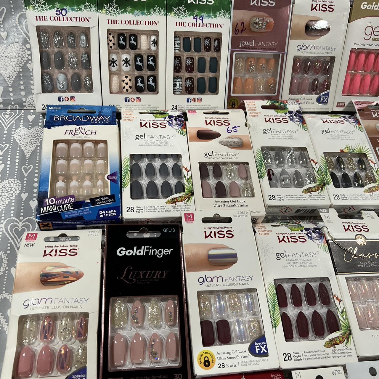 1 Kiss Salon Color Kits Kissnail Set Depop