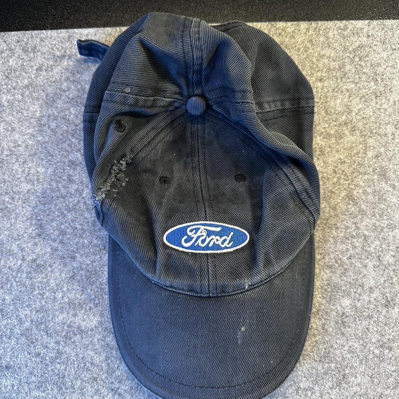 Vintage Faded Distressed Ford Cap - Depop