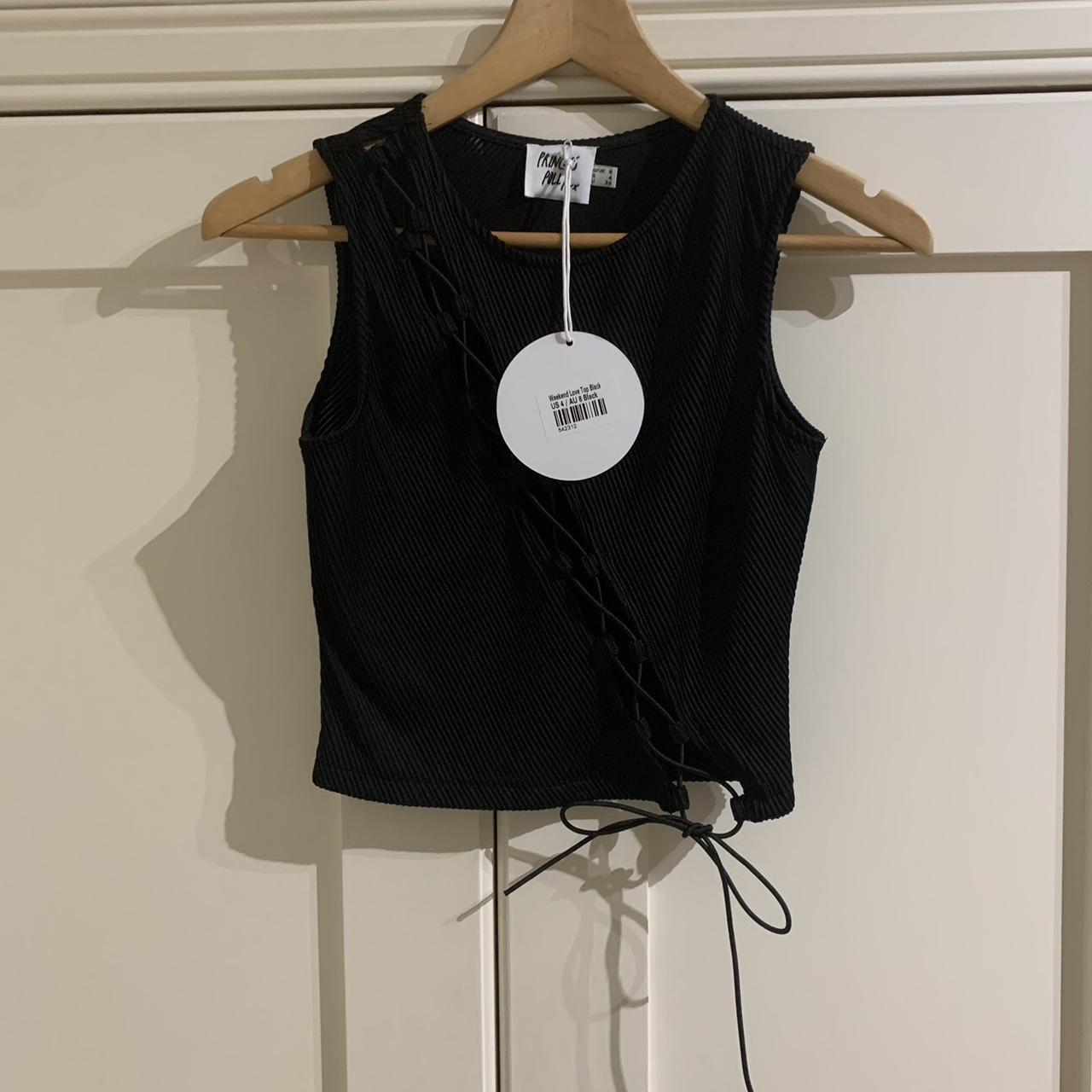 BRAND NEW W TAGS Princess Polly Weekend Love Crop... - Depop