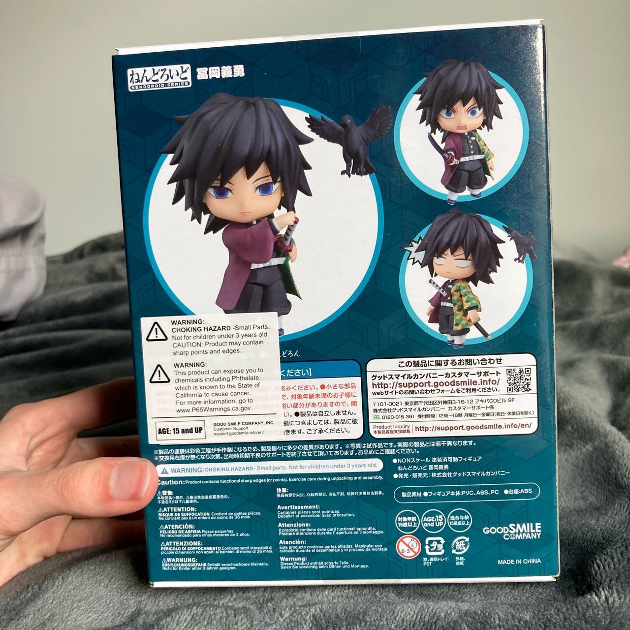Giyu Tomioka Nendoroid 🌊 -Box has been opened but... - Depop