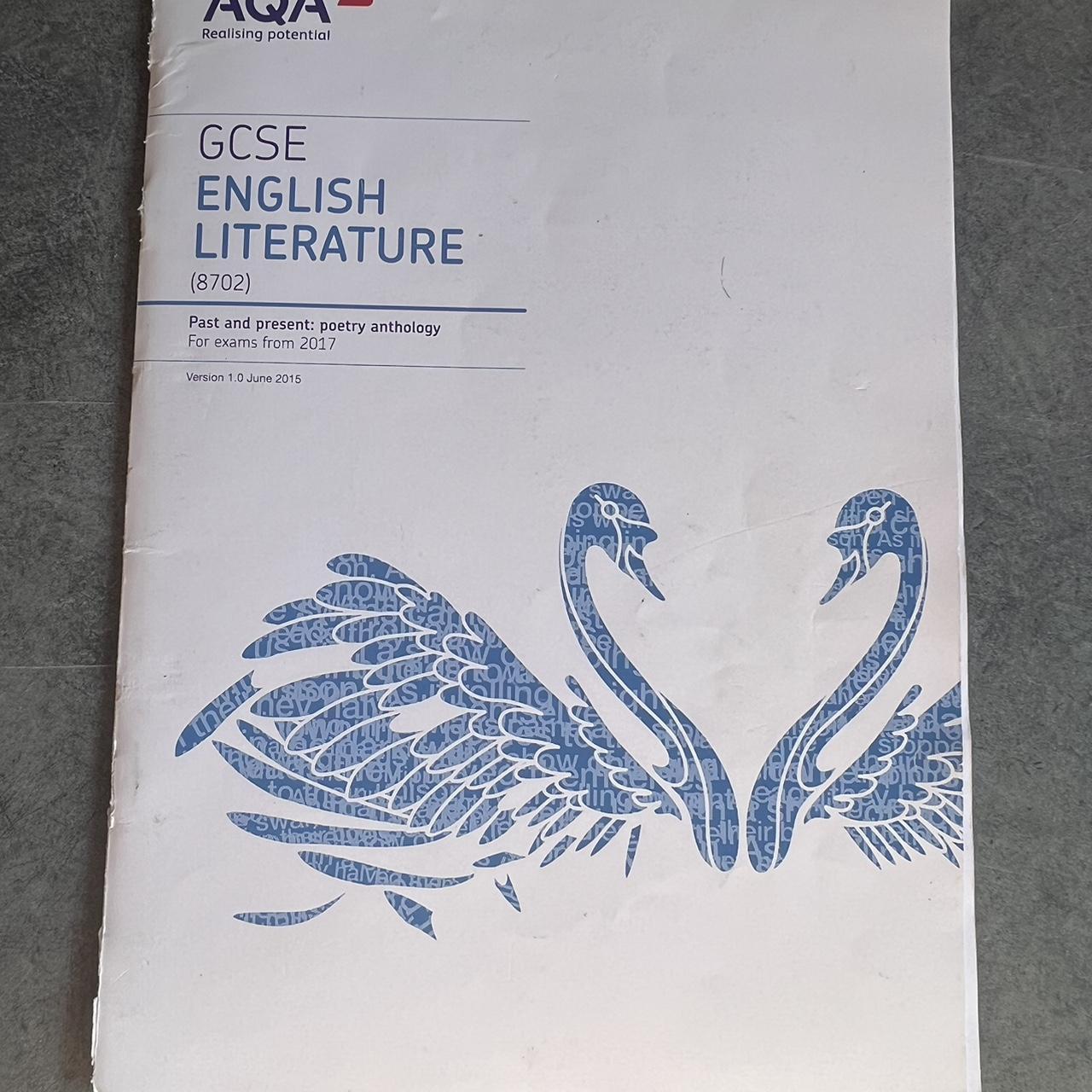 GCSE English Literature poems - ONLY Power and... - Depop