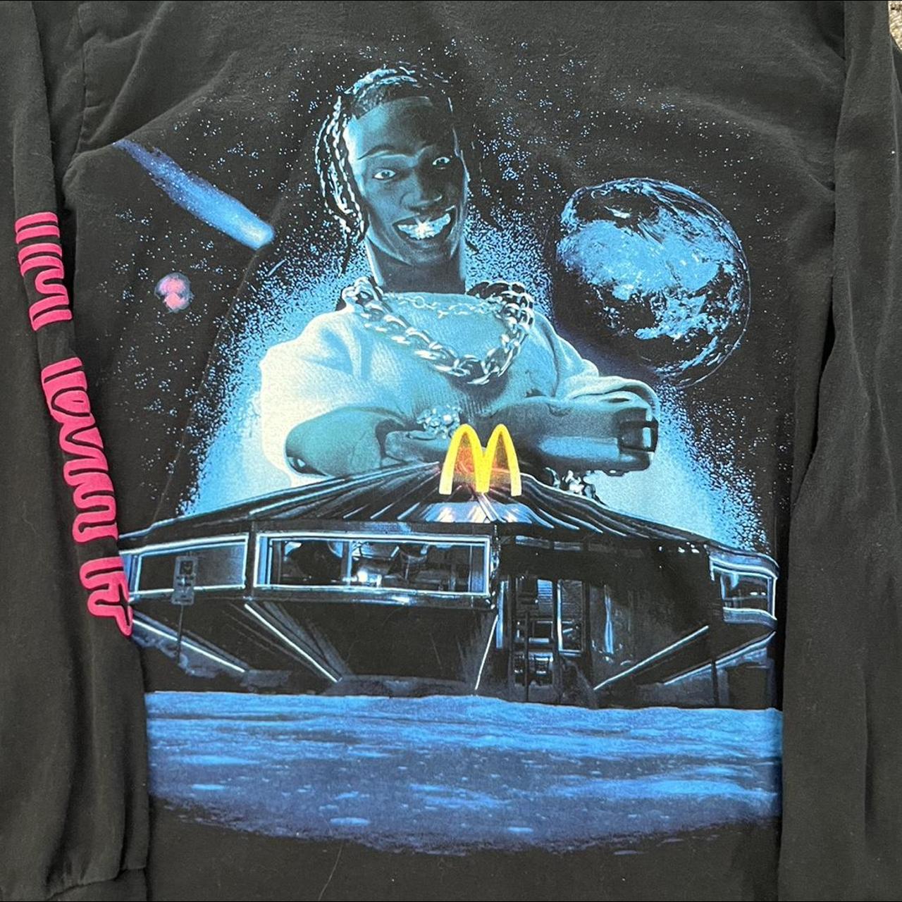 Travis Scott McDonald's Collab Long Sleeve - Depop