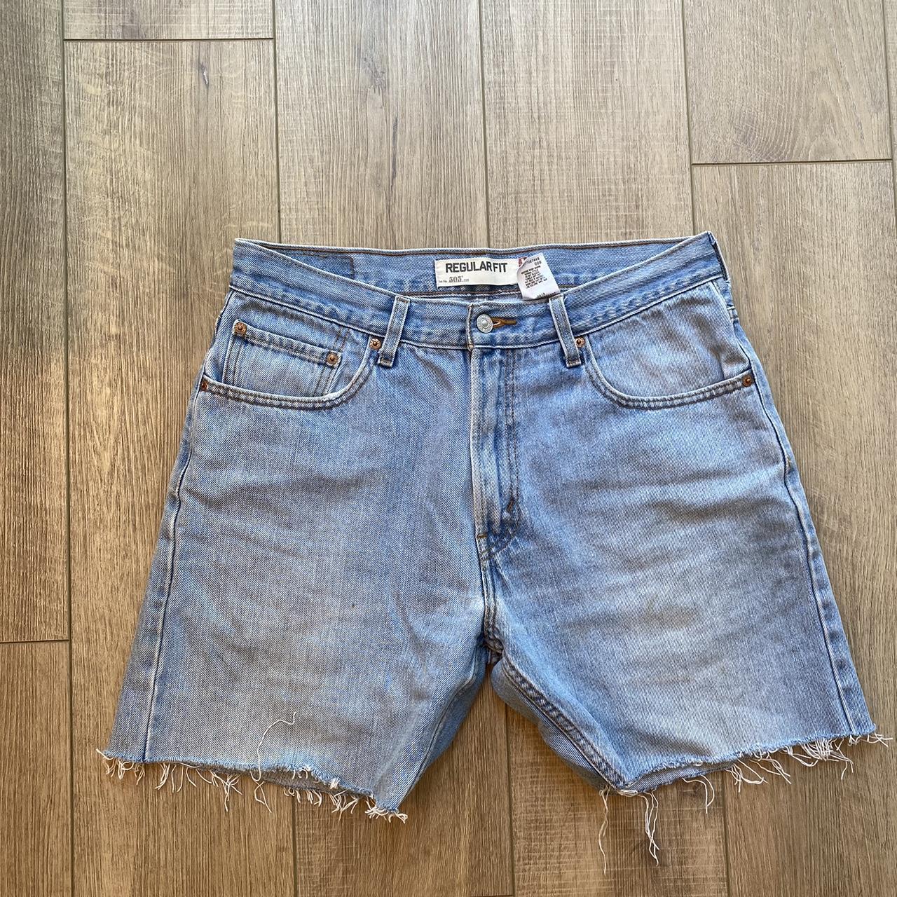 Levi’s Jorts #levis #blue #jeans #jorts - Depop