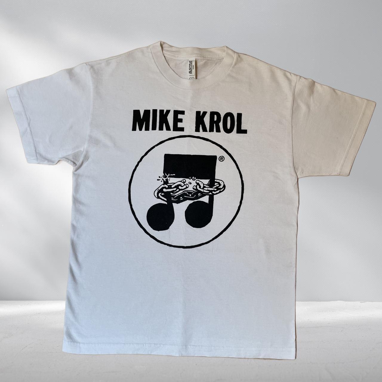 Mike Krol music note and chain shirt Designed by... - Depop