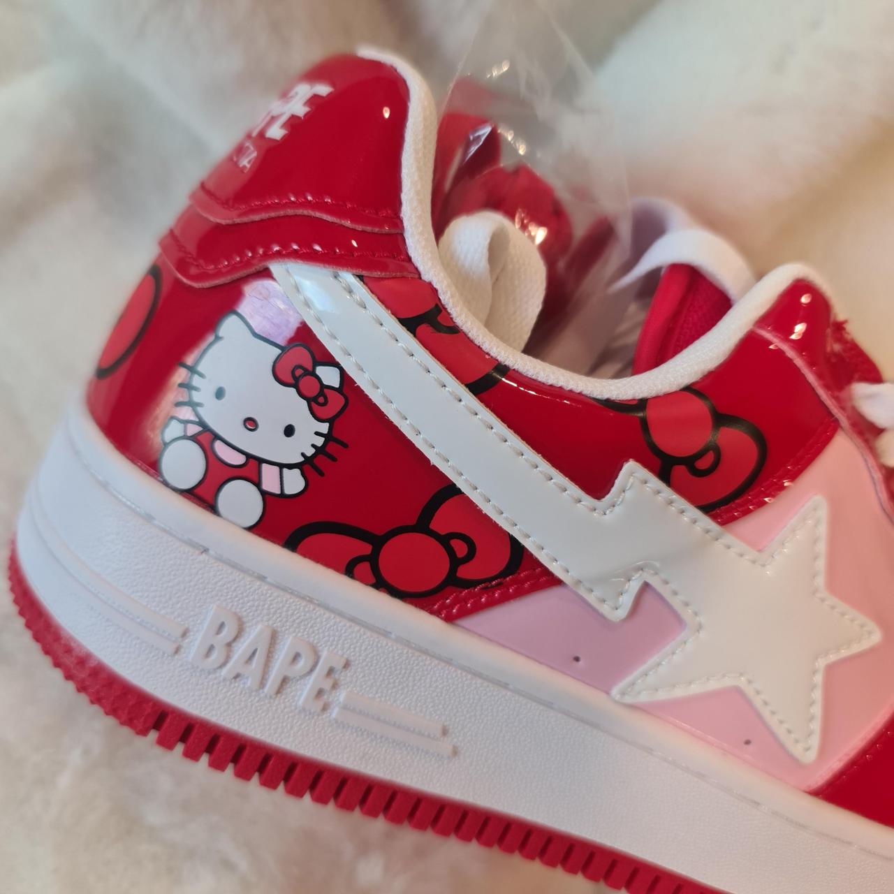 🌟 KITTY STARS 🌟 Bape x Hello Kitty sneakers Brand... - Depop