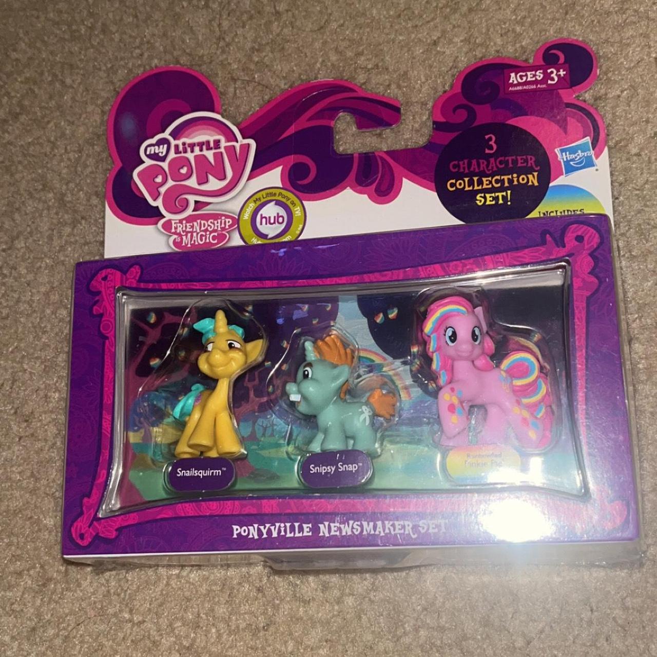 vintage 2000s my little pony mlp figurine set.... - Depop