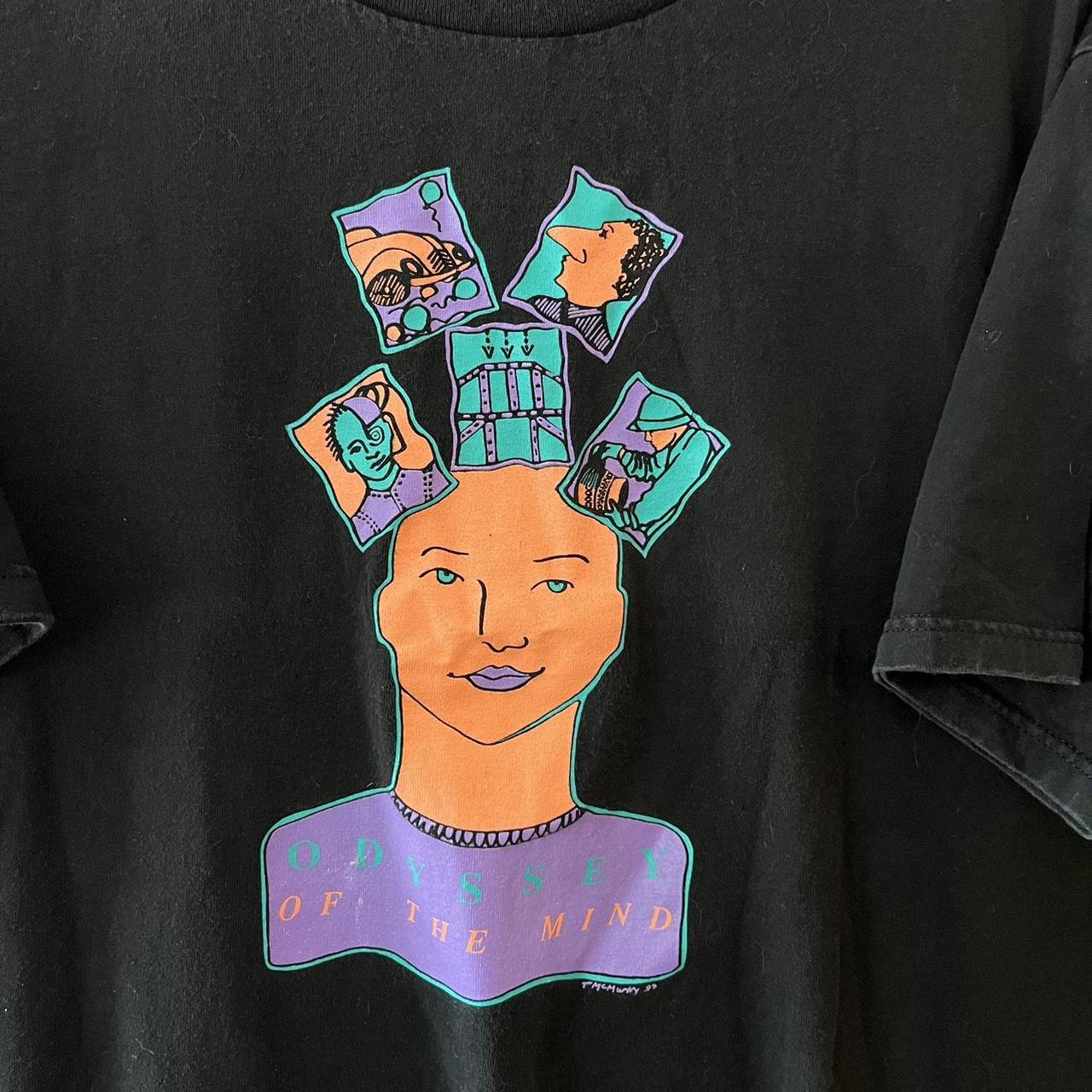 Vintage odyssey of the mind tee. Double sided, sweet... - Depop
