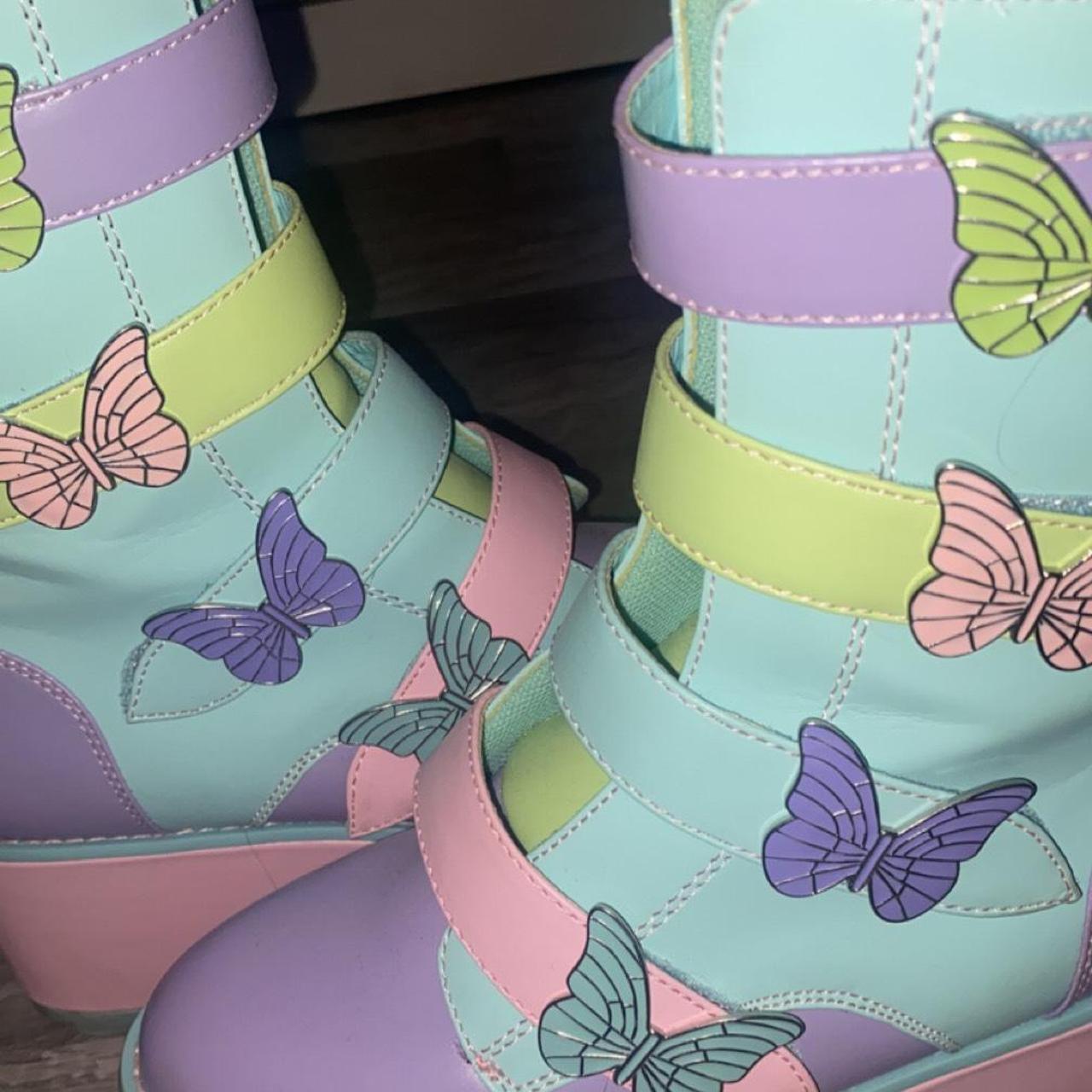 YRU Women's Multi Boots | Depop