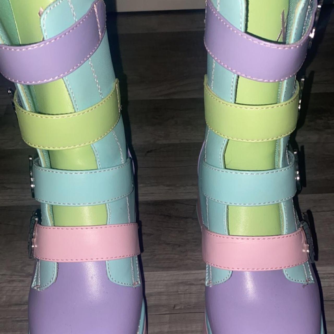 YRU Women's Multi Boots | Depop