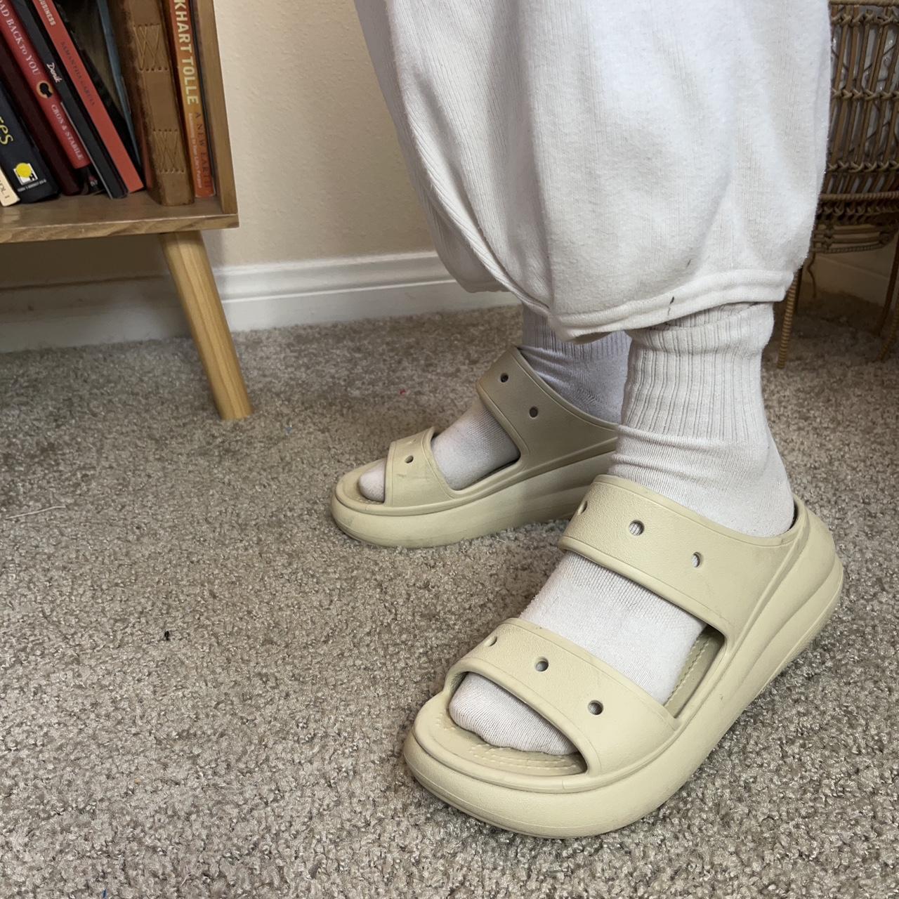 Modern Crush Croc sandals. Only worn a couple of... - Depop