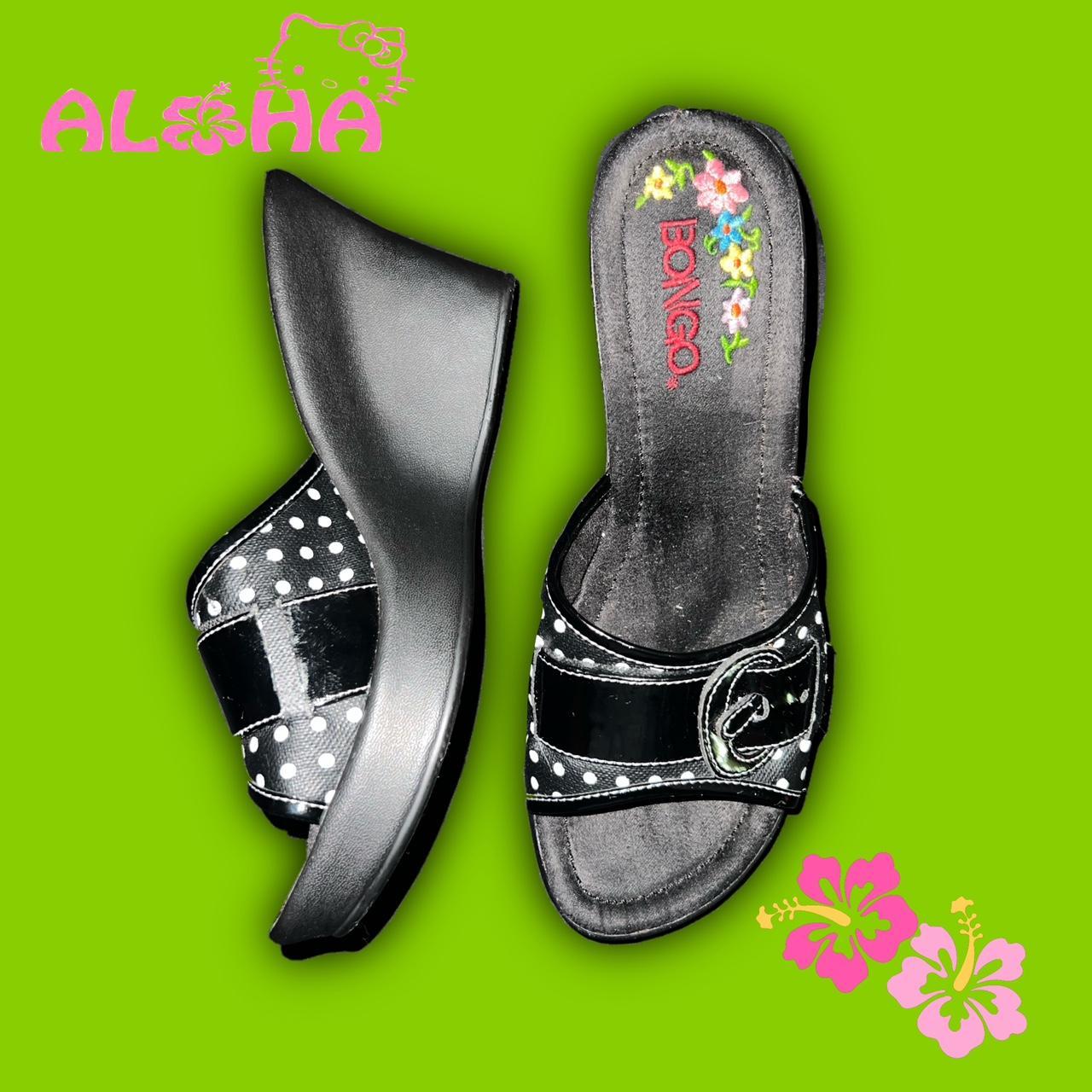 like new vintage bongo platform sandals ☆ giving... - Depop