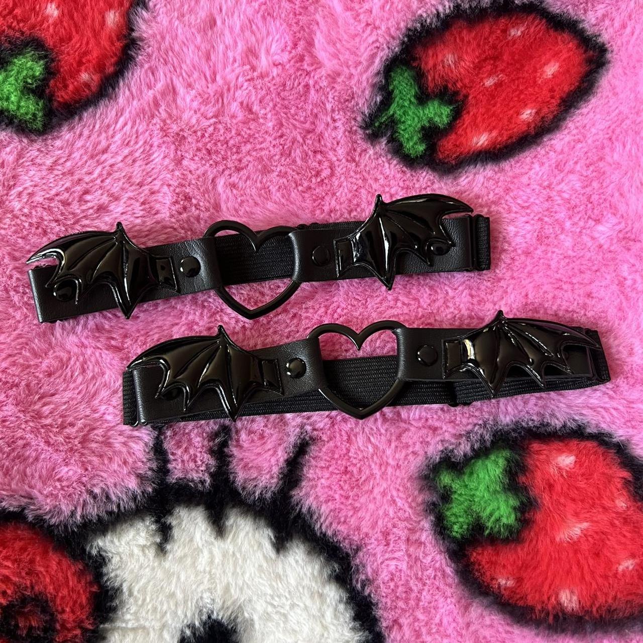 cute emo bat garters ★ #halloween #goth #emo - Depop