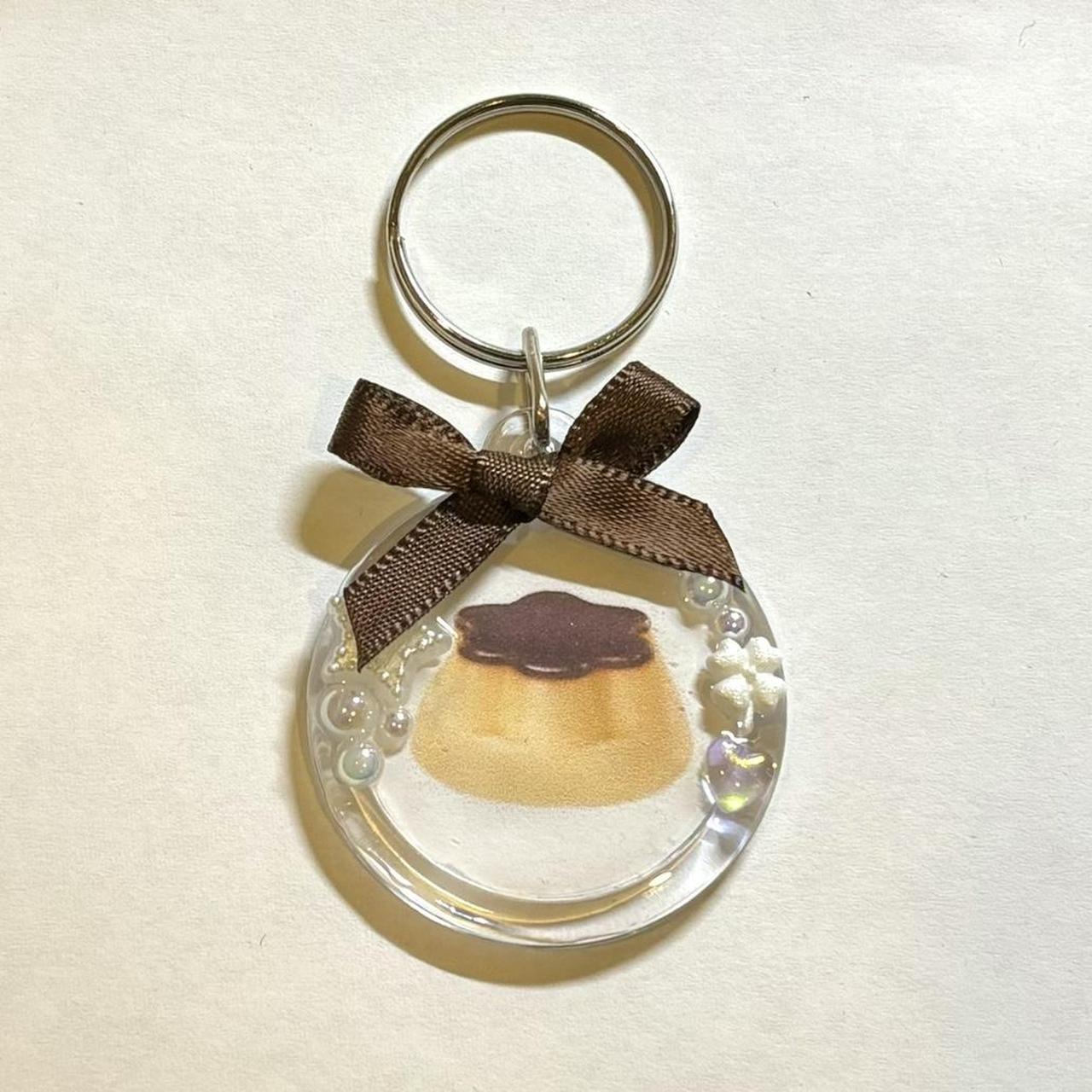pudding keychain !!DEPOP PAYMENTS ONLY!! #coquette... - Depop