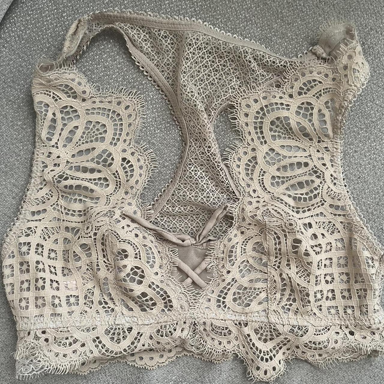 victoria’s secret cute and dainty mesh bra is not... - Depop