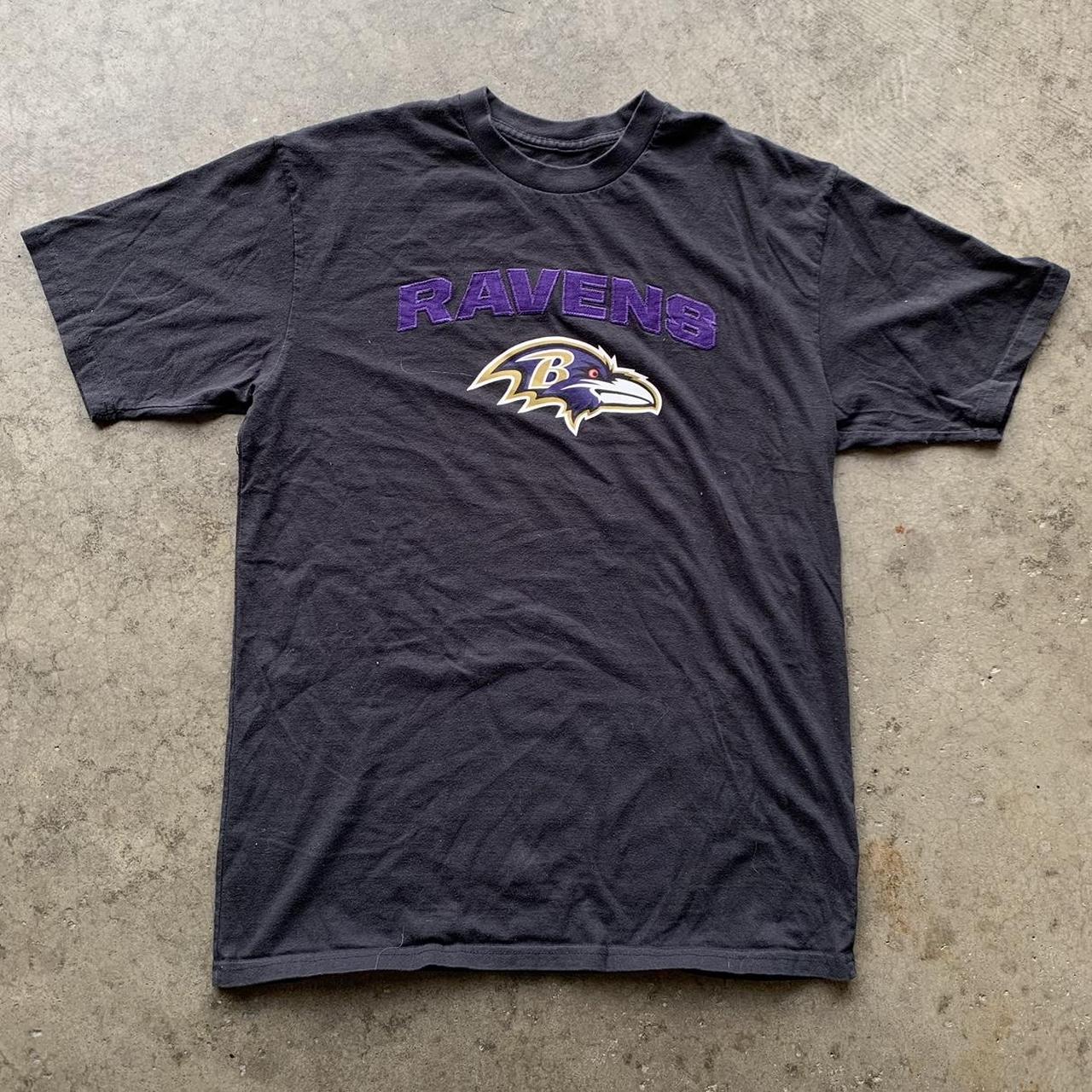 Y2K VINTAGE RAVENS TEE large no flaws #ravens #nfl... - Depop