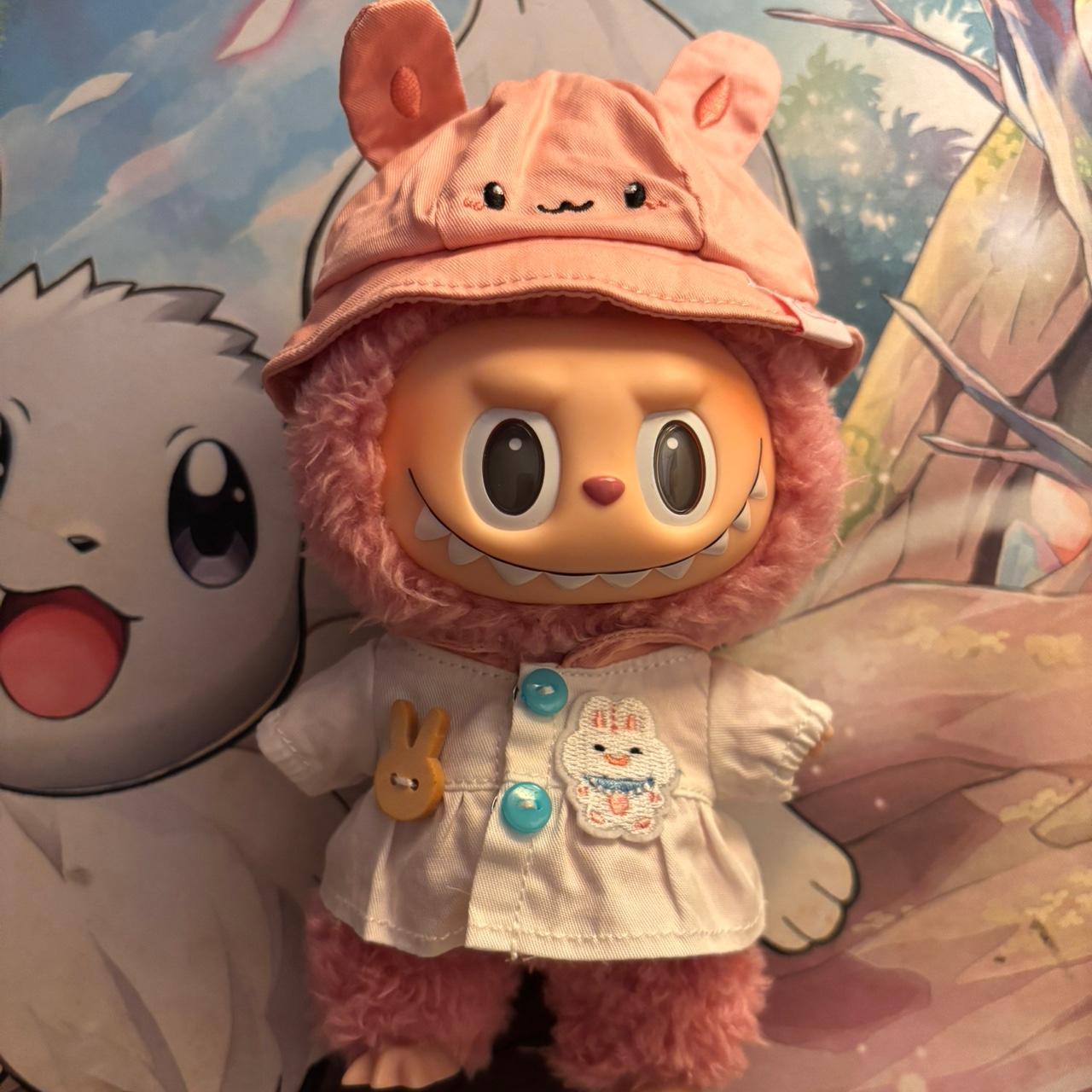 cute labubu outfit labubu not included. hat does... | Depop