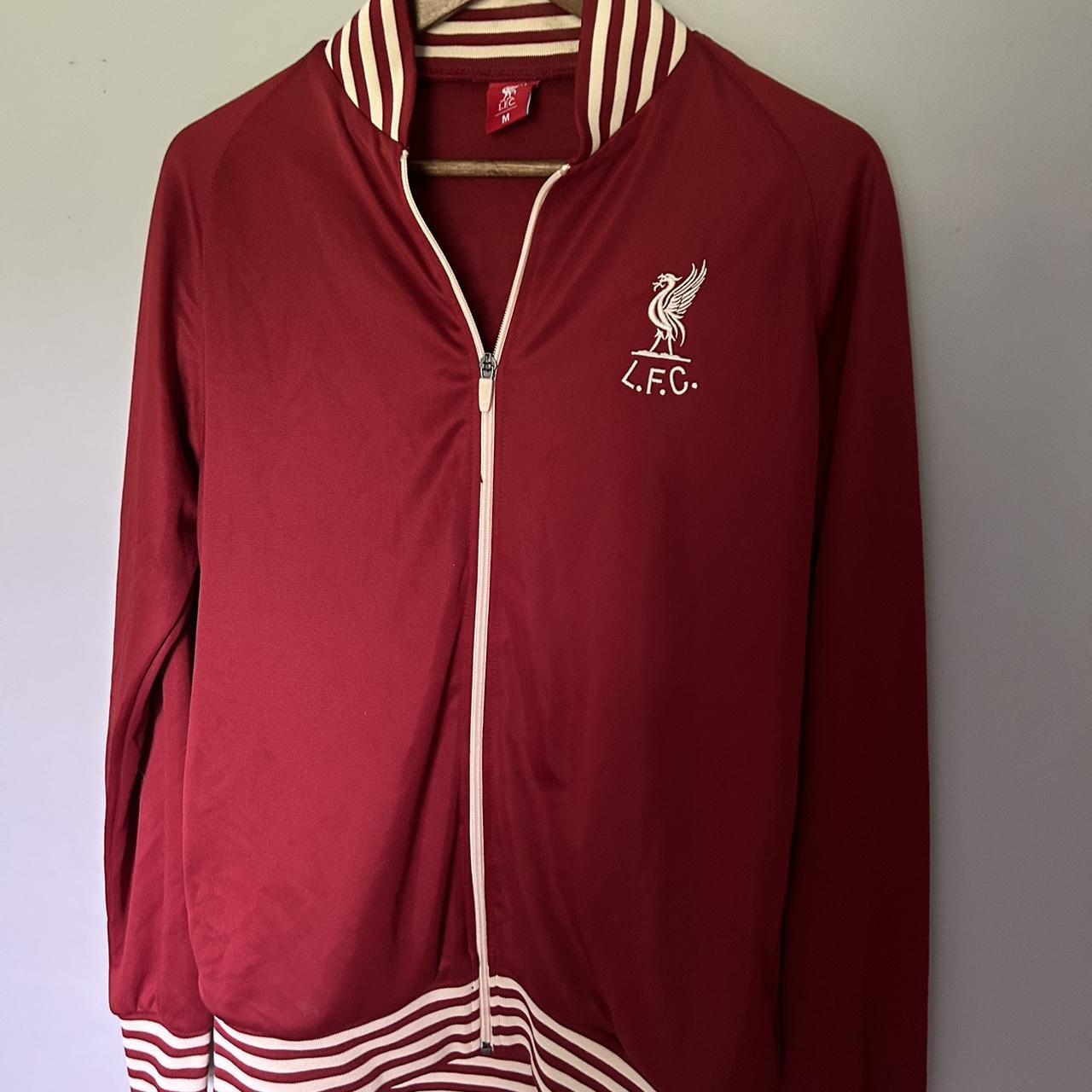 Liverpool FC LFC Retro Track Jacket Size Medium... - Depop