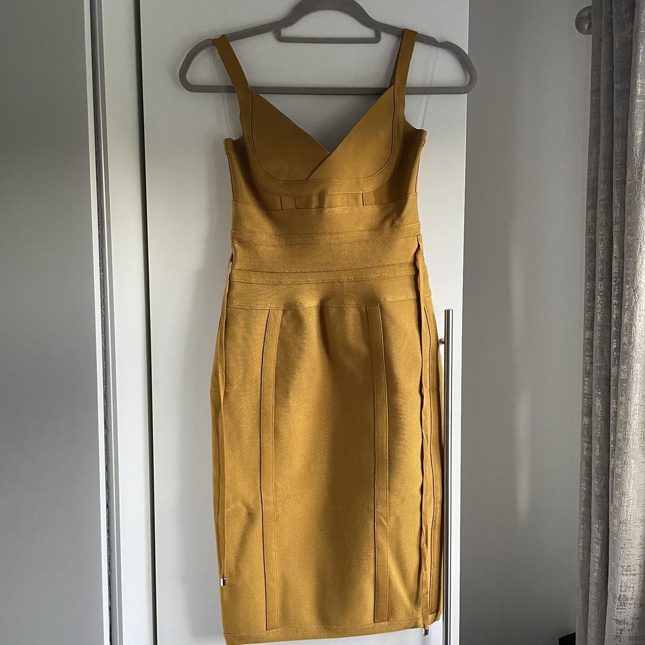 House of CB Ginger tie waist bandage dress. Bought... - Depop