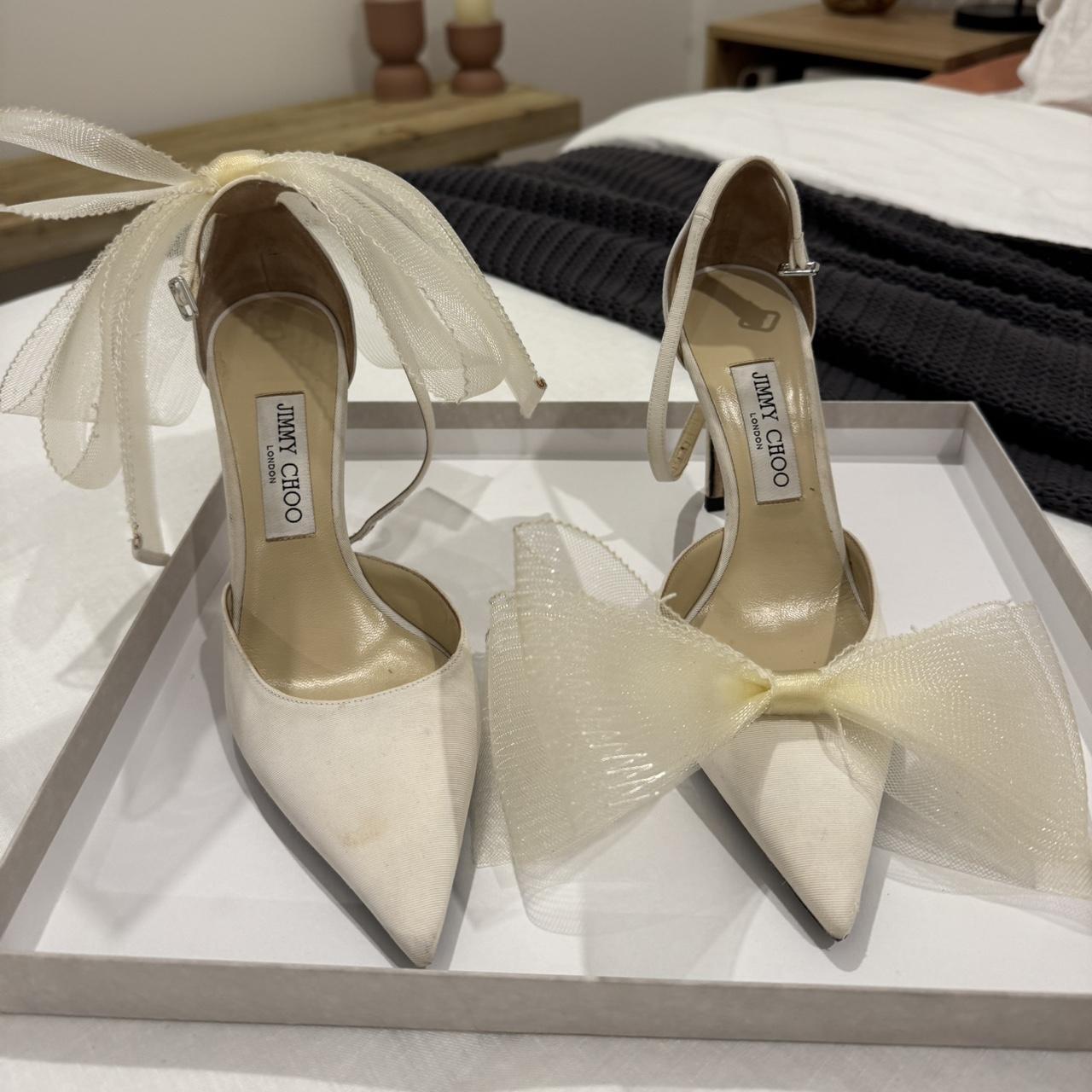Jimmy Choo Averly 100 Shoes - Size 39 Worn once for... | Depop