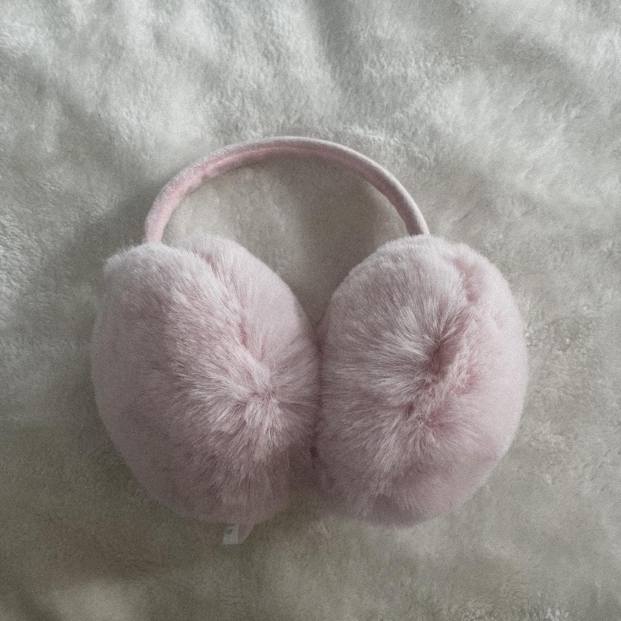 Super cute big fluffy ear muffs!! Perfect for this... - Depop