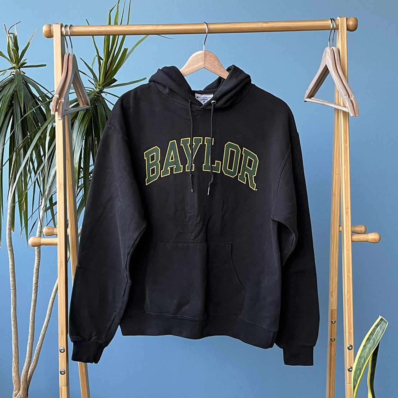 Baylor University Bears Champion hoodie sweatshirt.... - Depop