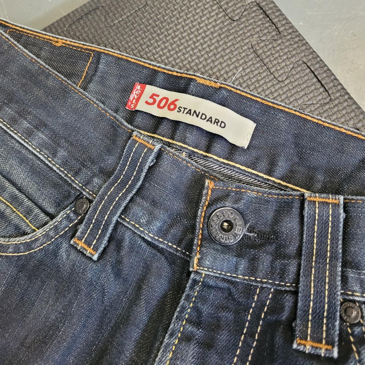 Levi Strauss & Co. 506 vintage 90's black... - Depop