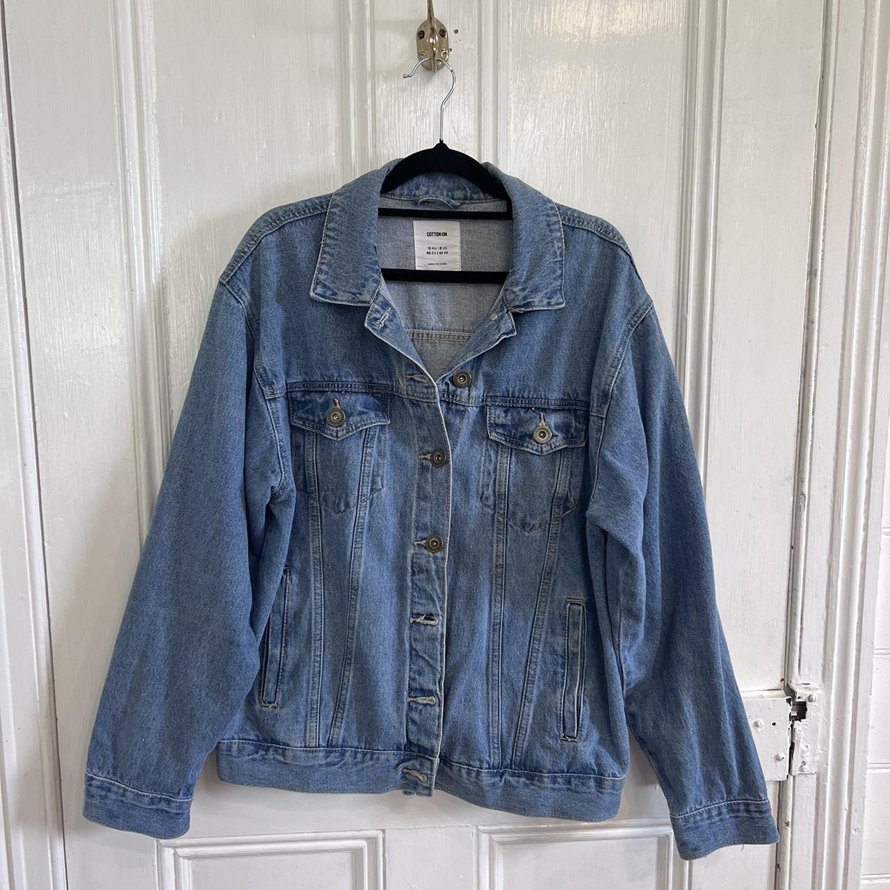 Cotton on denim jacket, only worn a few times, in... - Depop