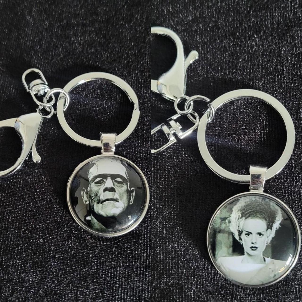 Bundle of 2 key chains includes 1 Frankenstein and 1... - Depop