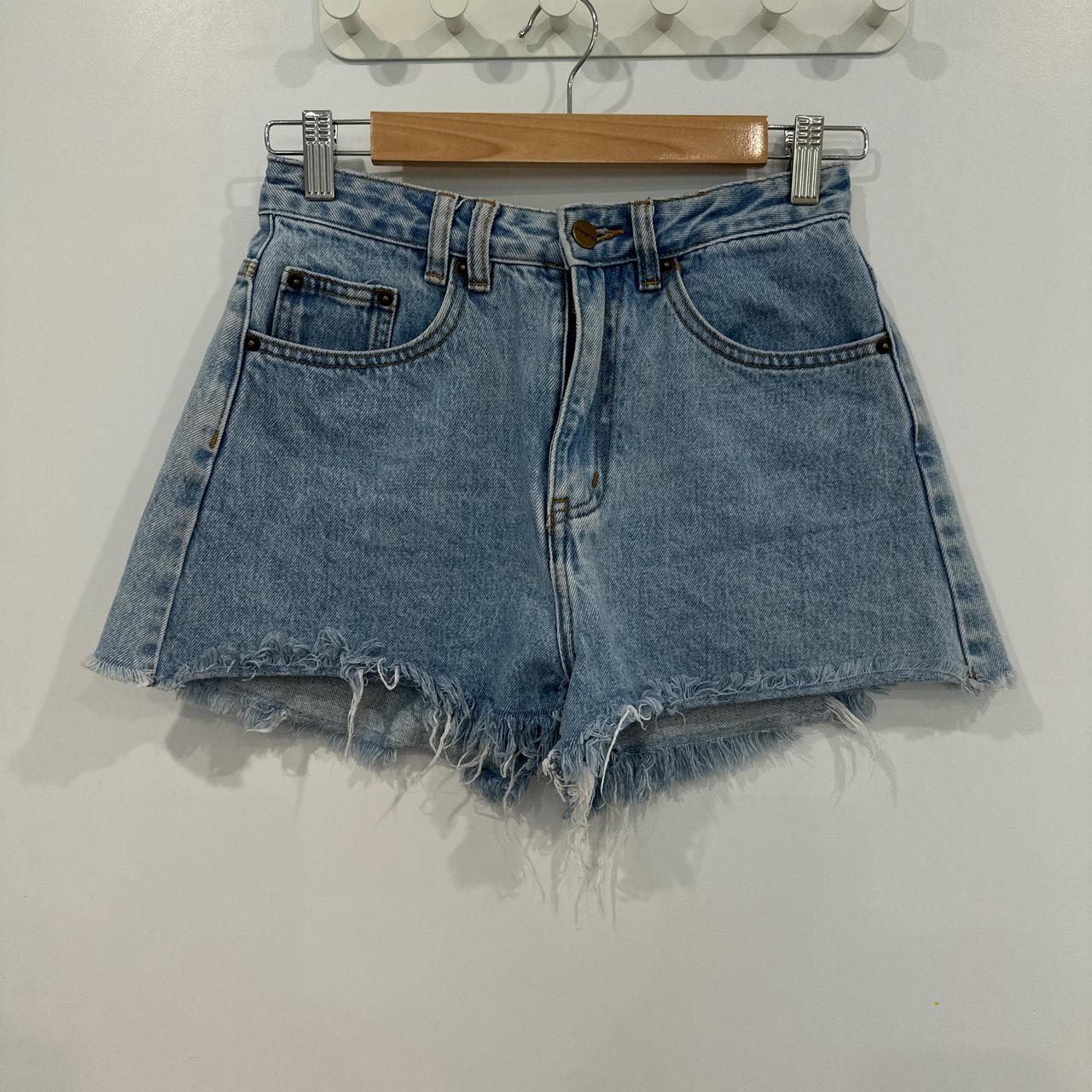 Insight denim shorts 26” #vintage #denim... - Depop