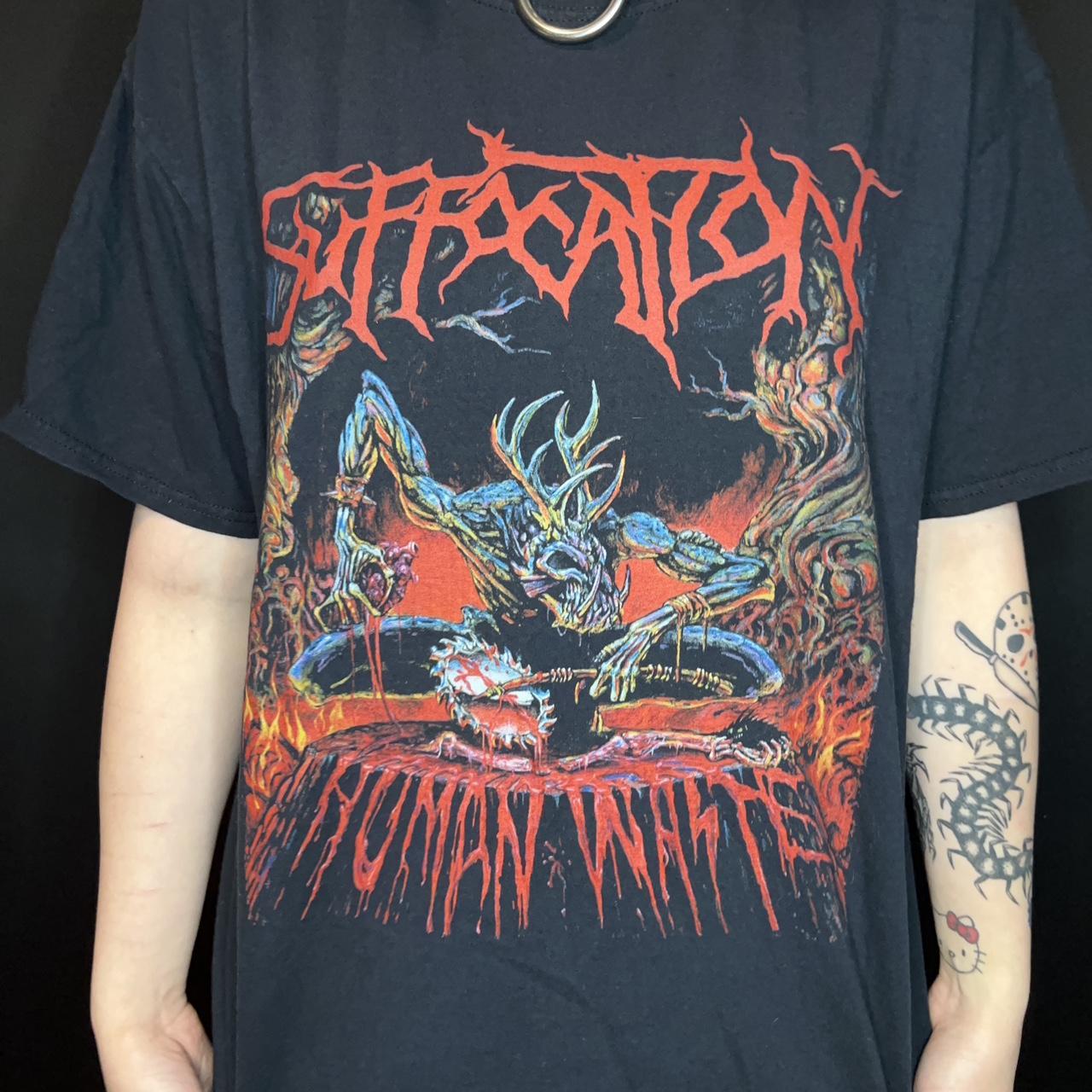 Suffocation Human Waste t- shirt - Size: LARGE... | Depop