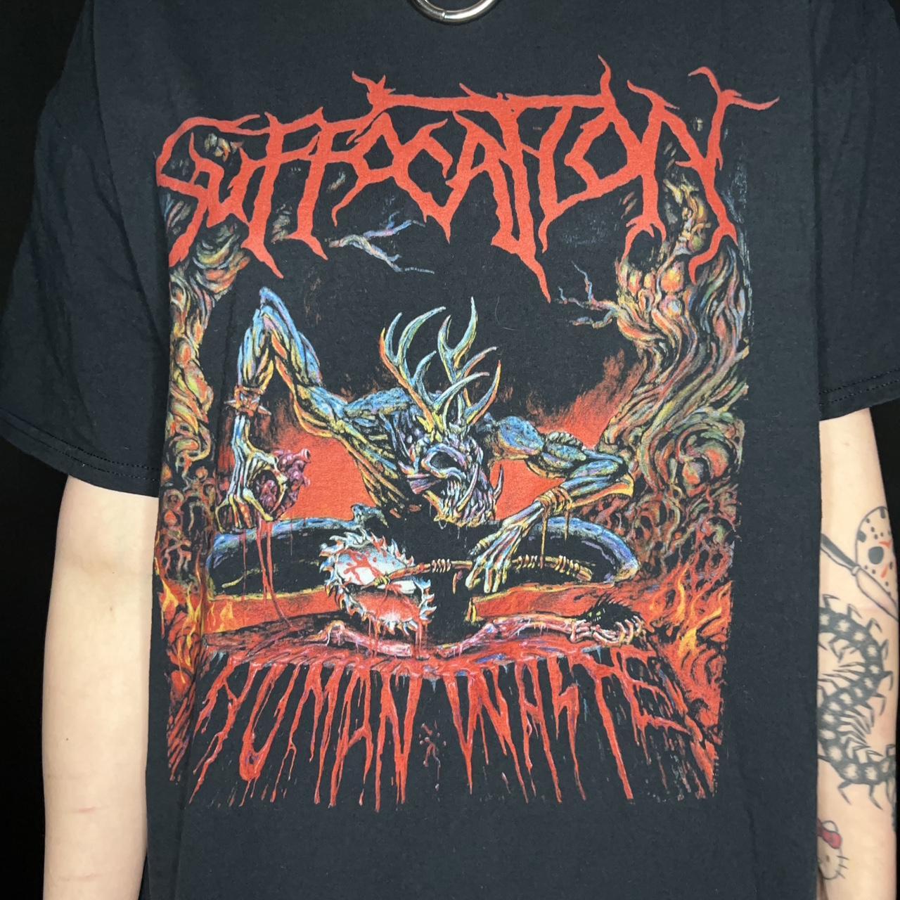 Suffocation Human Waste t- shirt - Size: LARGE... | Depop