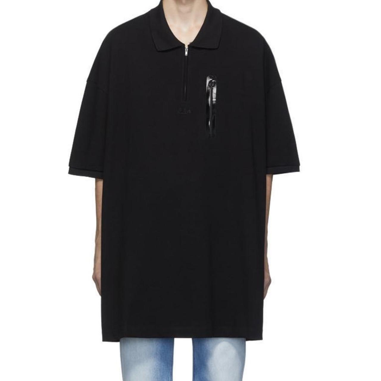 Random Identities Men's Black Polo-shirts | Depop