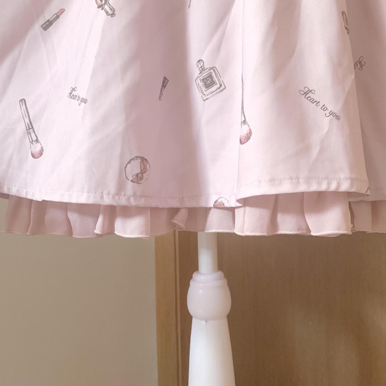 ♡Ank Rouge Makeup Print Skirt ♡ Condition:... - Depop