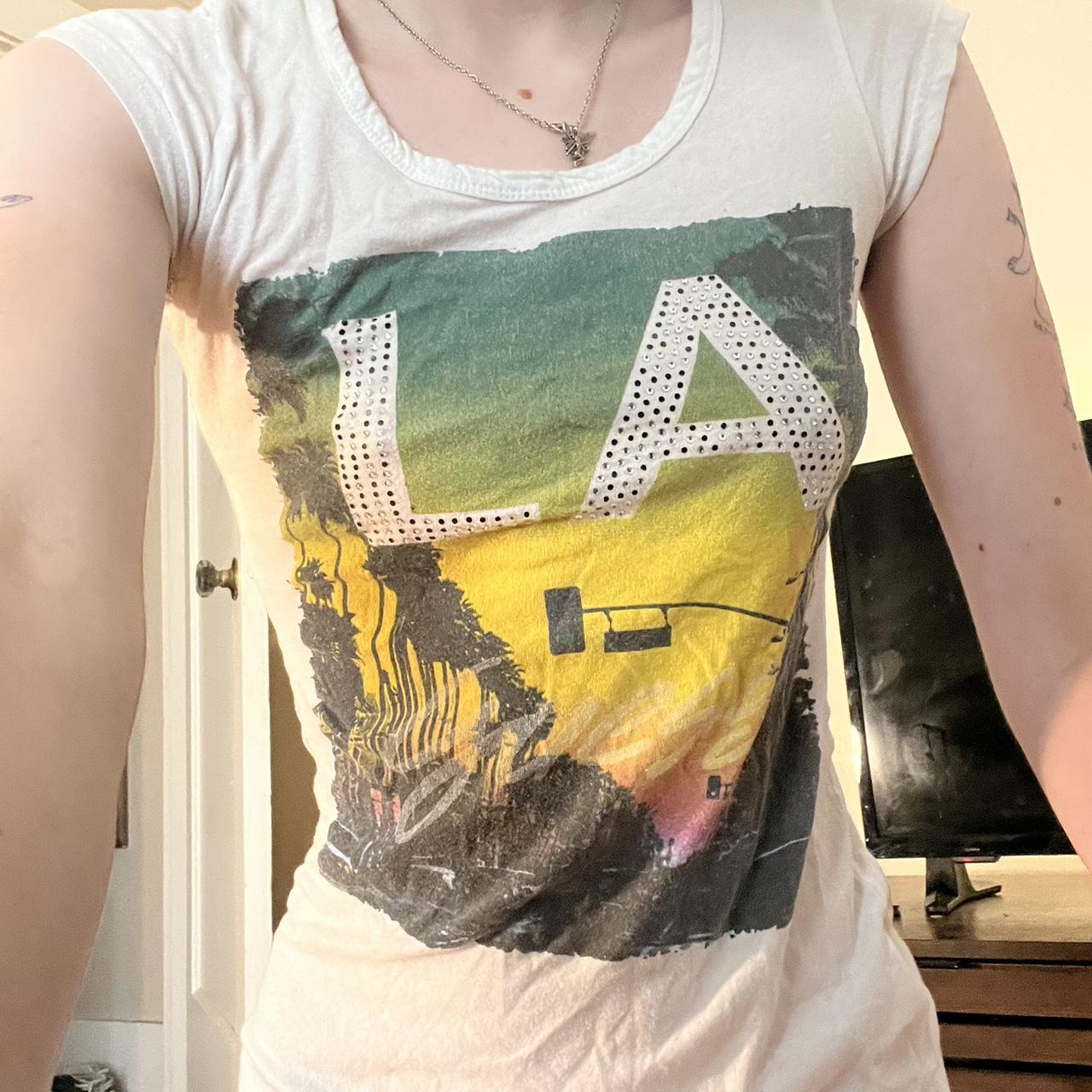 vintage guess LA shirt. xs and fits me PERF as a... - Depop